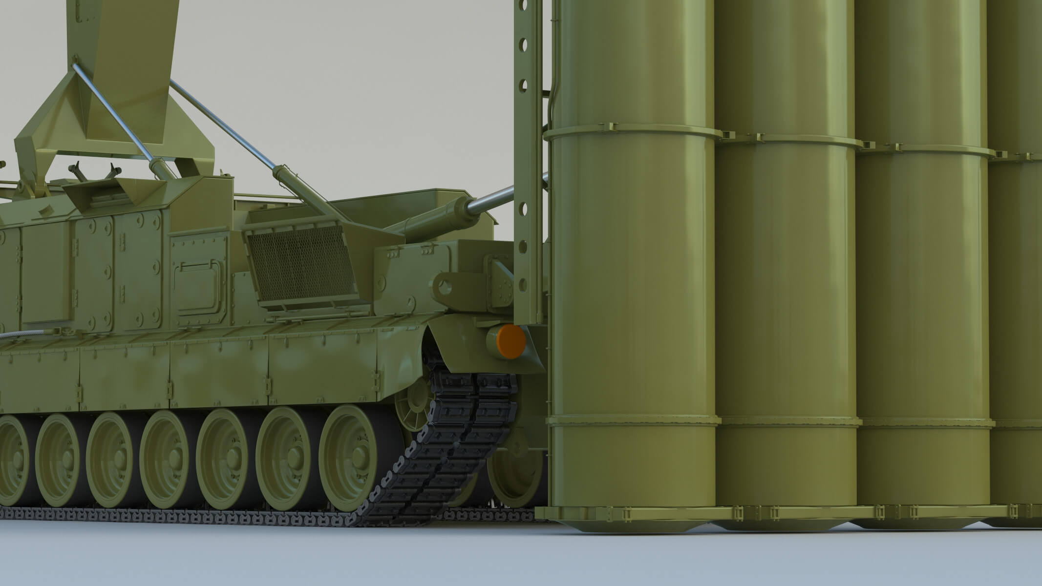 S-300VM Missile 3D Model by frezzy