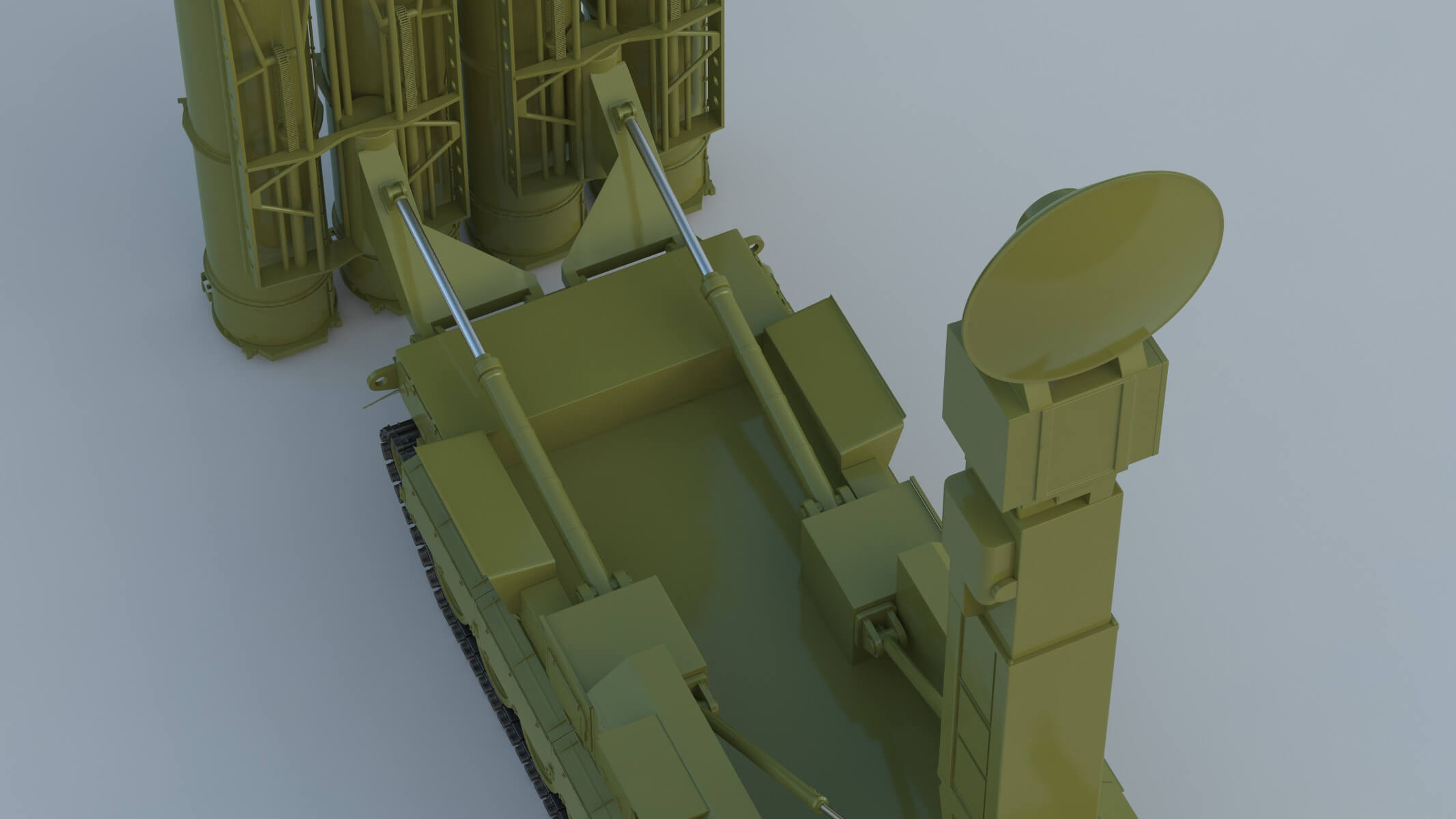 S-300VM Missile 3D Model by frezzy