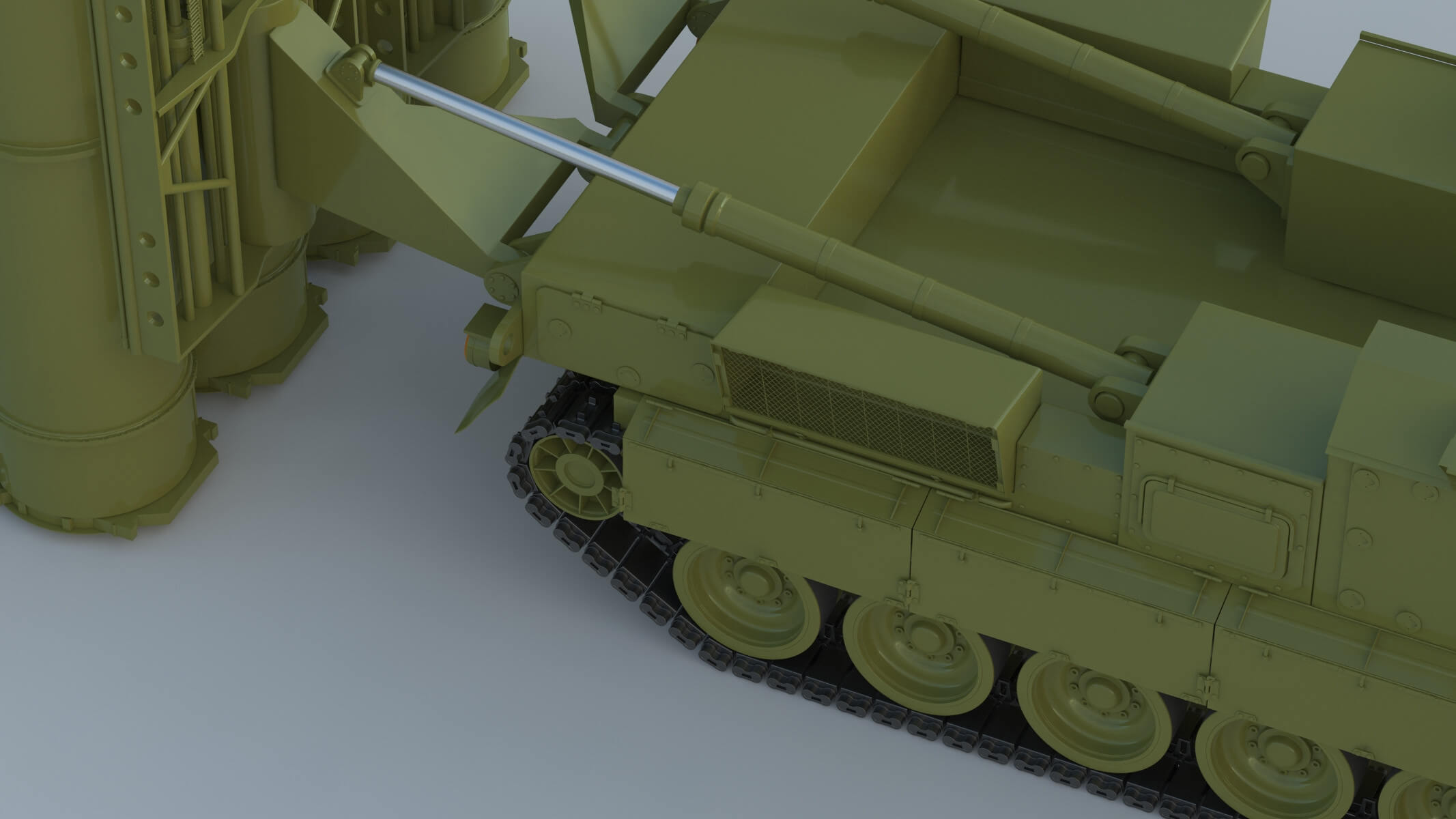 S-300VM Missile 3D Model by frezzy