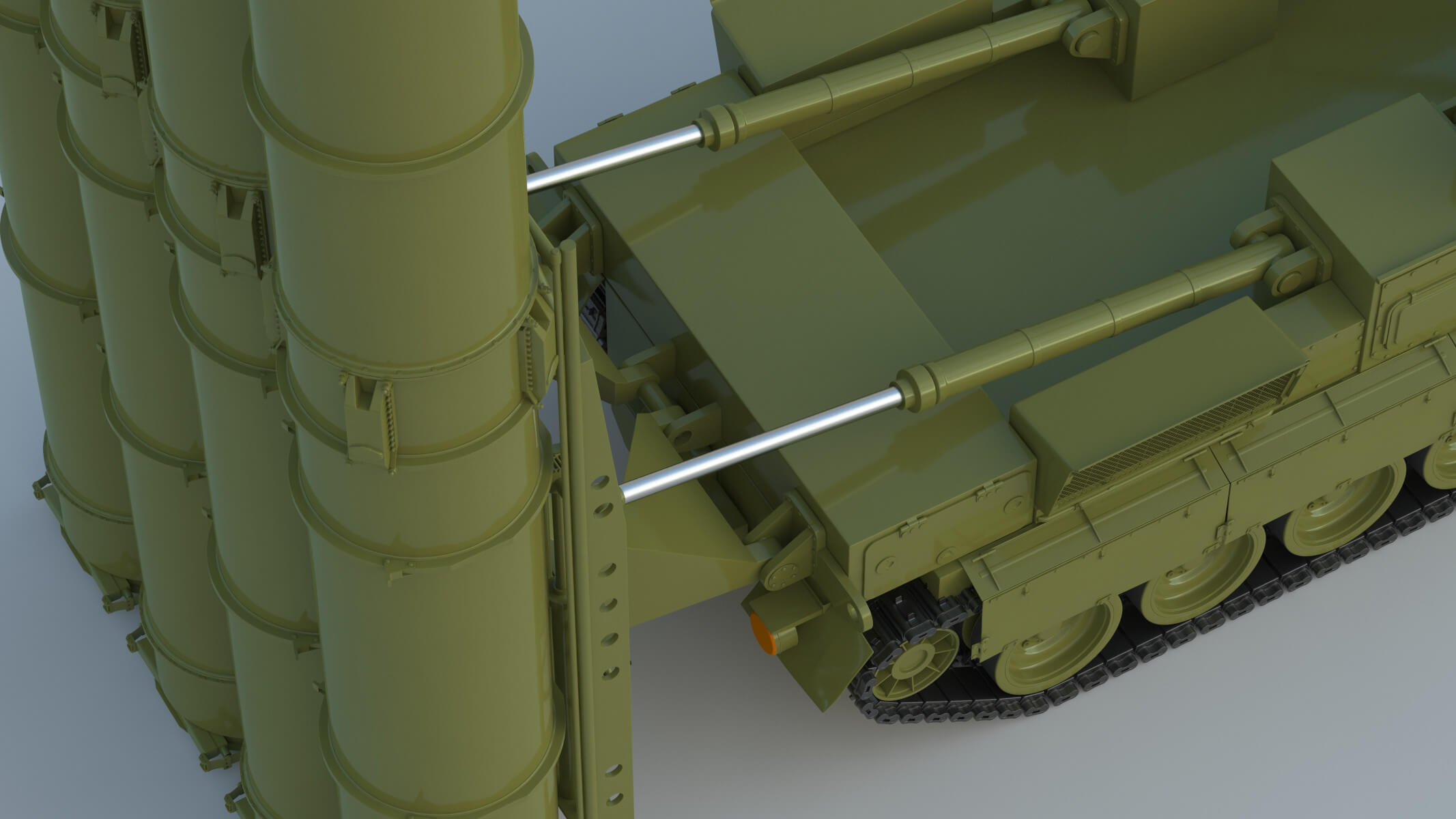 S-300VM Missile 3D Model by frezzy