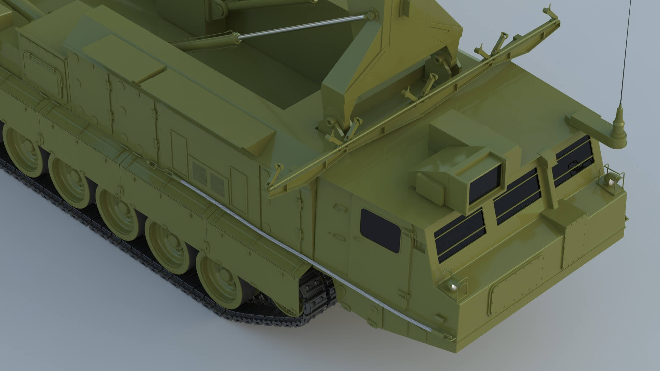 S-300VM Missile 3D Model by frezzy