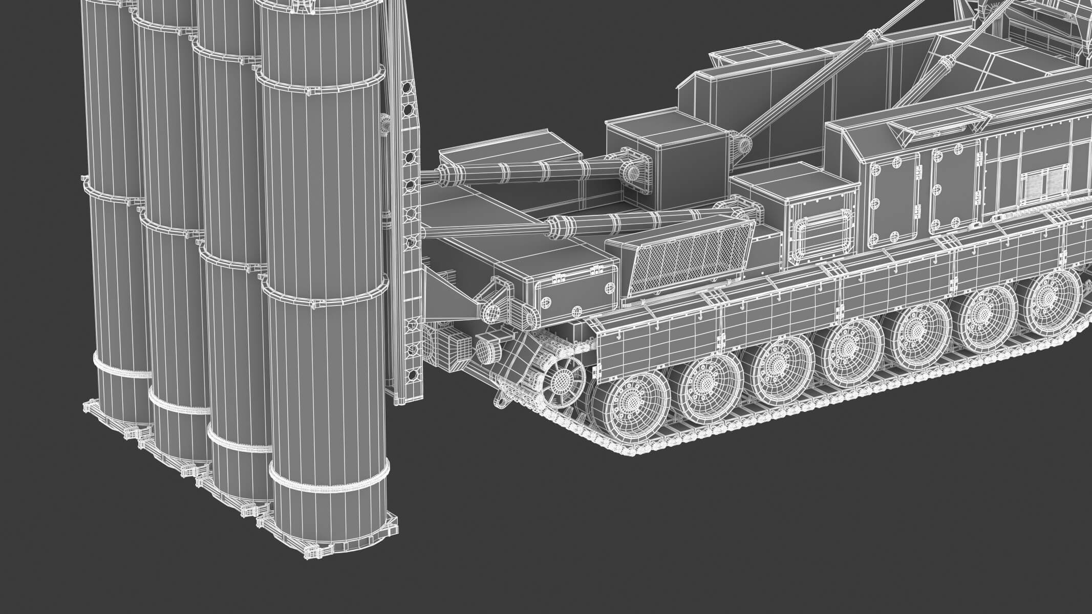 S-300VM Missile 3D Model by frezzy