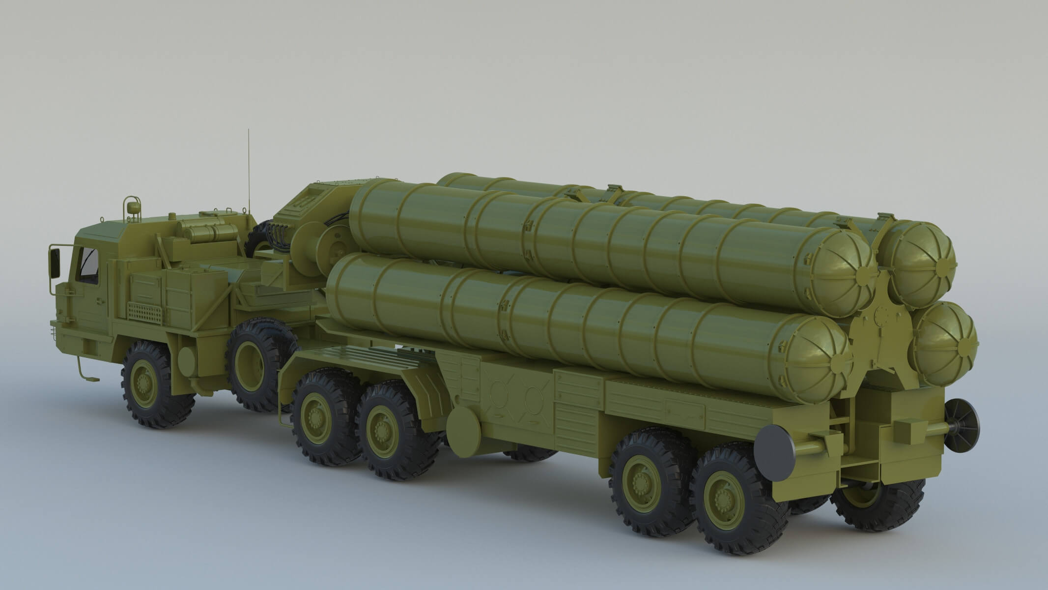S-400 Triumf ( SA-21 ) 3D Model by frezzy