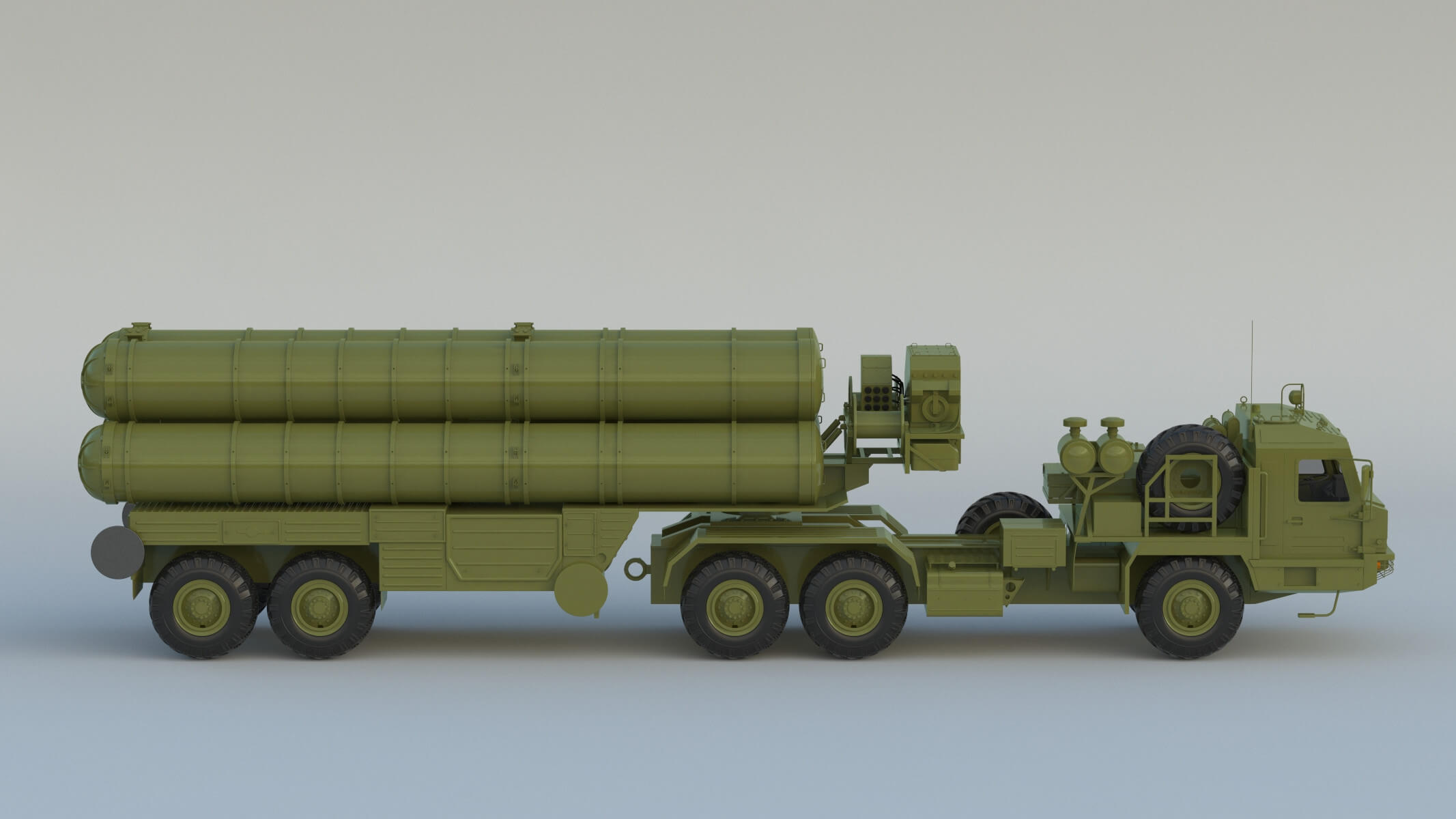 S-400 Triumf ( SA-21 ) 3D Model by frezzy