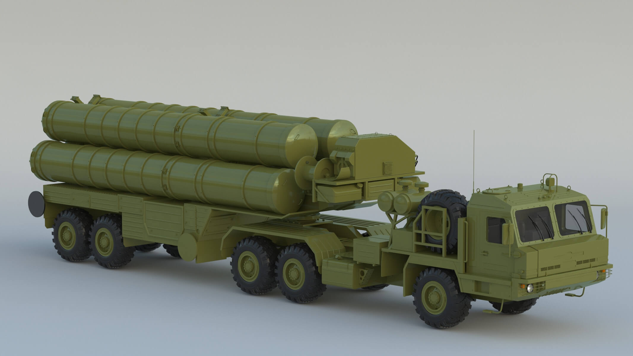 S-400 Triumf ( SA-21 ) 3D Model by frezzy