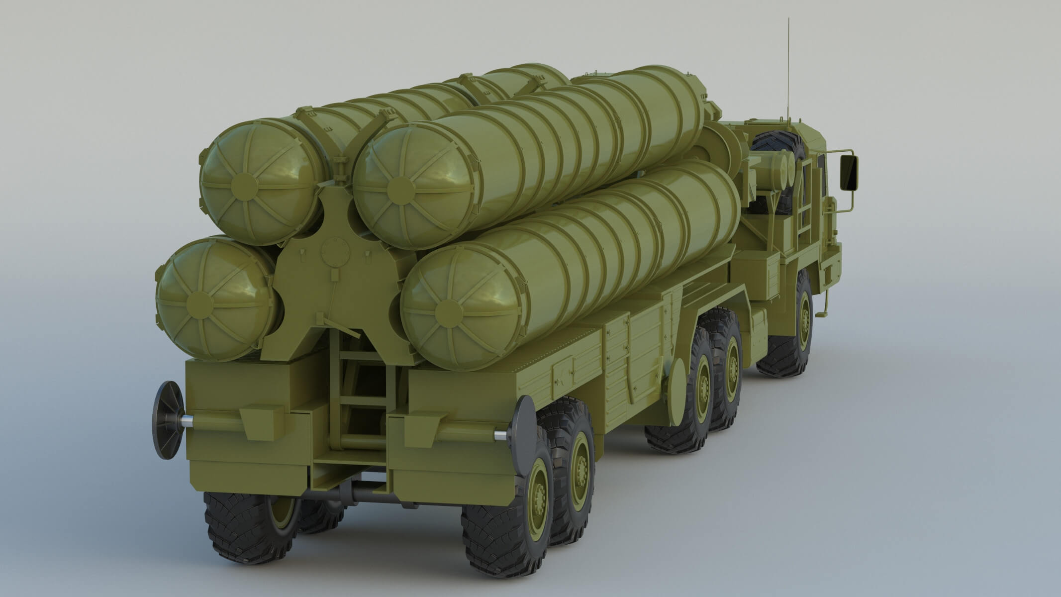 S-400 Triumf ( SA-21 ) 3D Model by frezzy