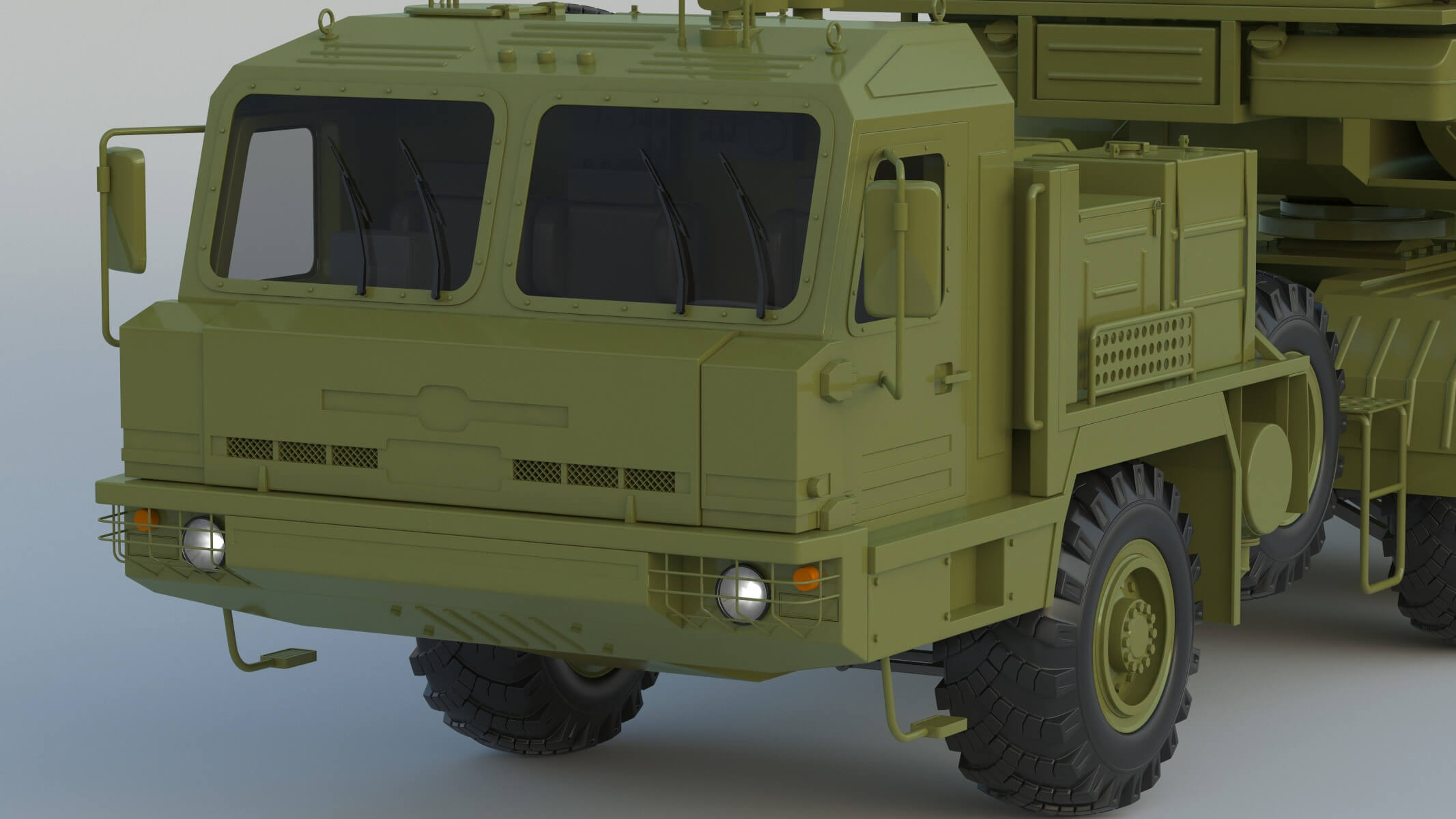 S-400 Triumf ( SA-21 ) 3D Model by frezzy