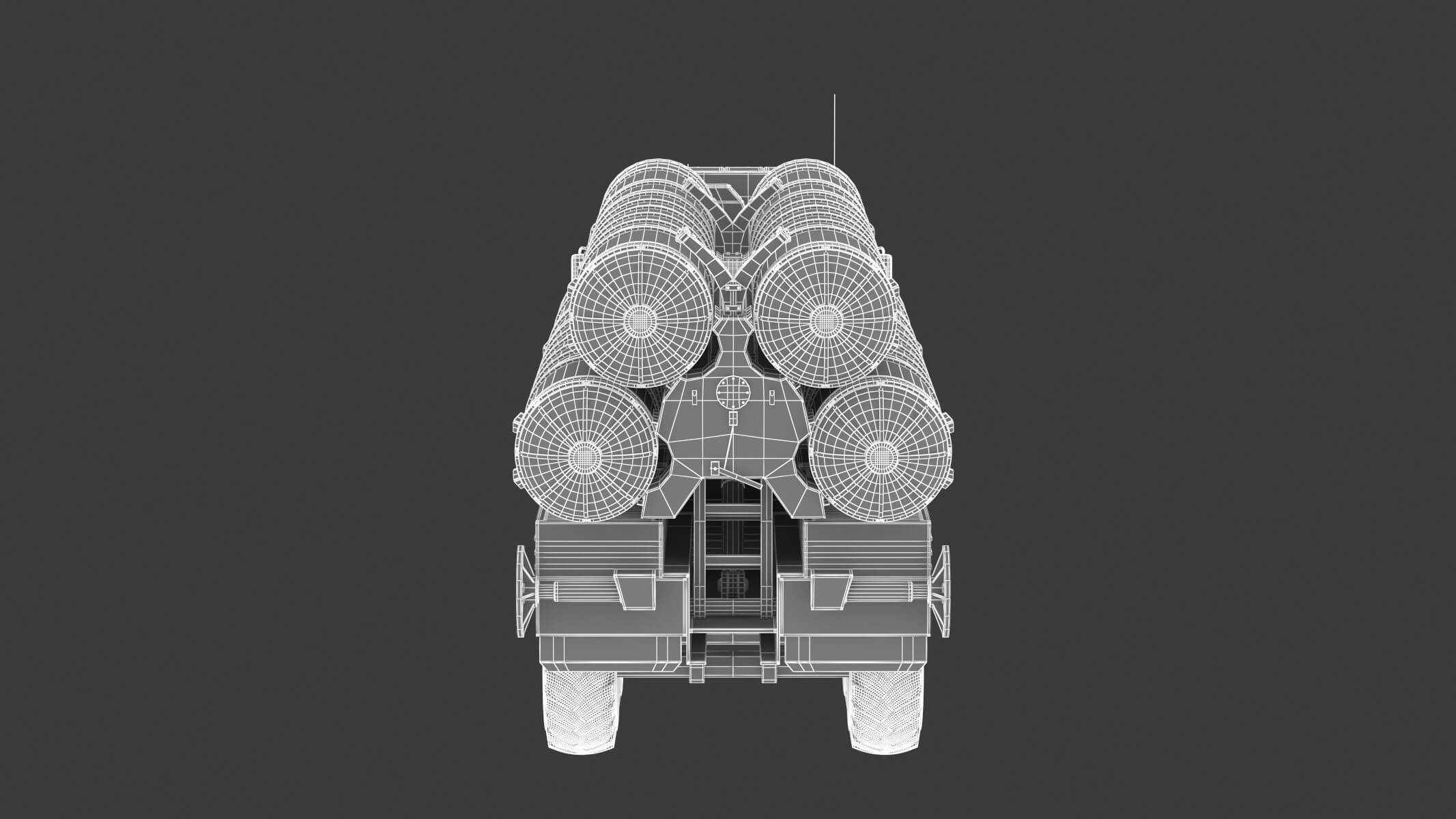 S-400 Triumf ( SA-21 ) 3D Model by frezzy
