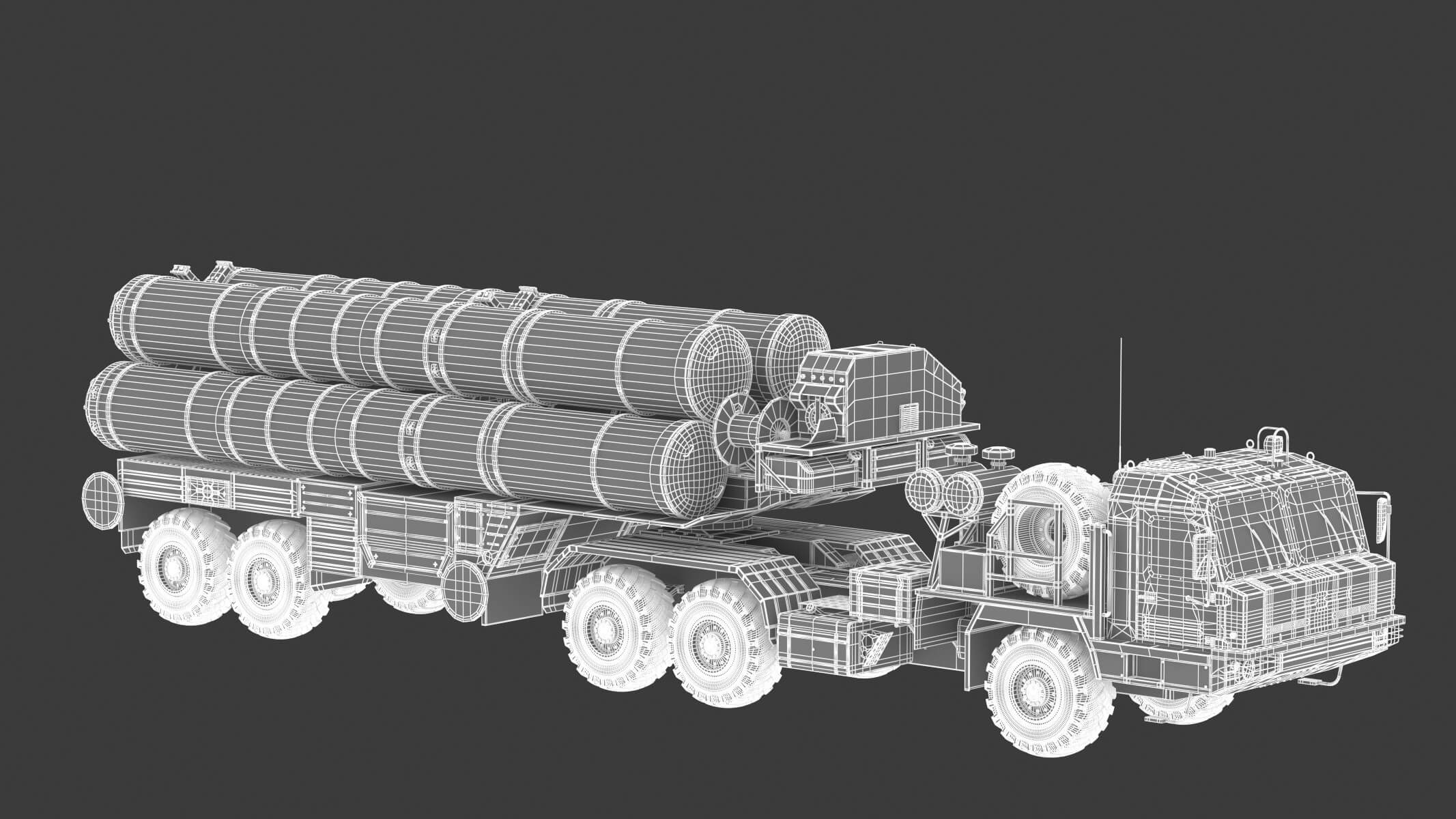 S-400 Triumf ( SA-21 ) 3D Model by frezzy