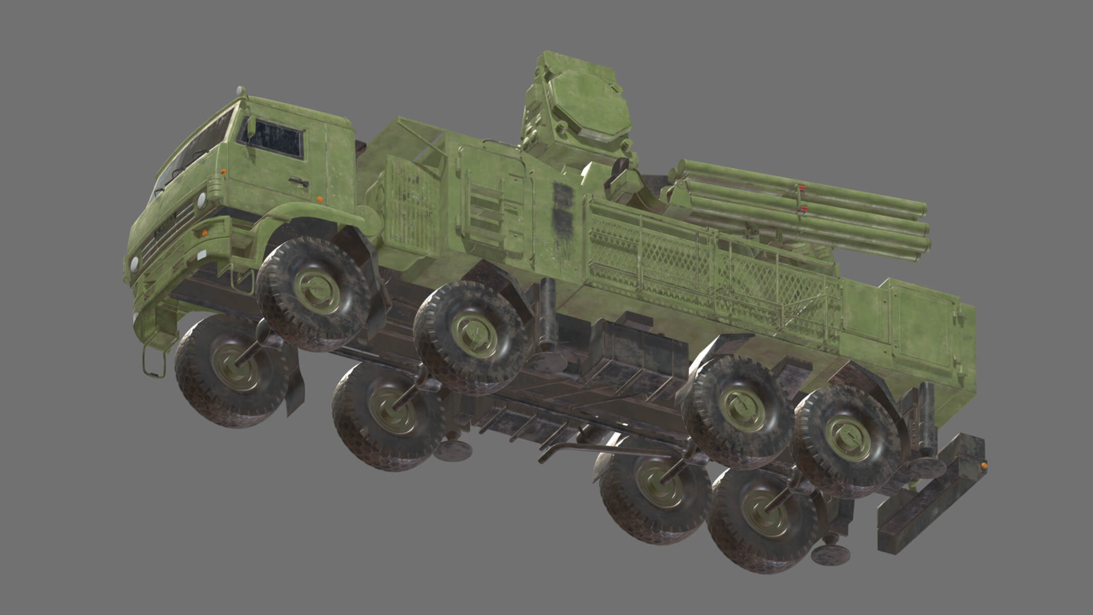 SA 22 Pantsir S1 Low Poly - 3D Model by frezzy