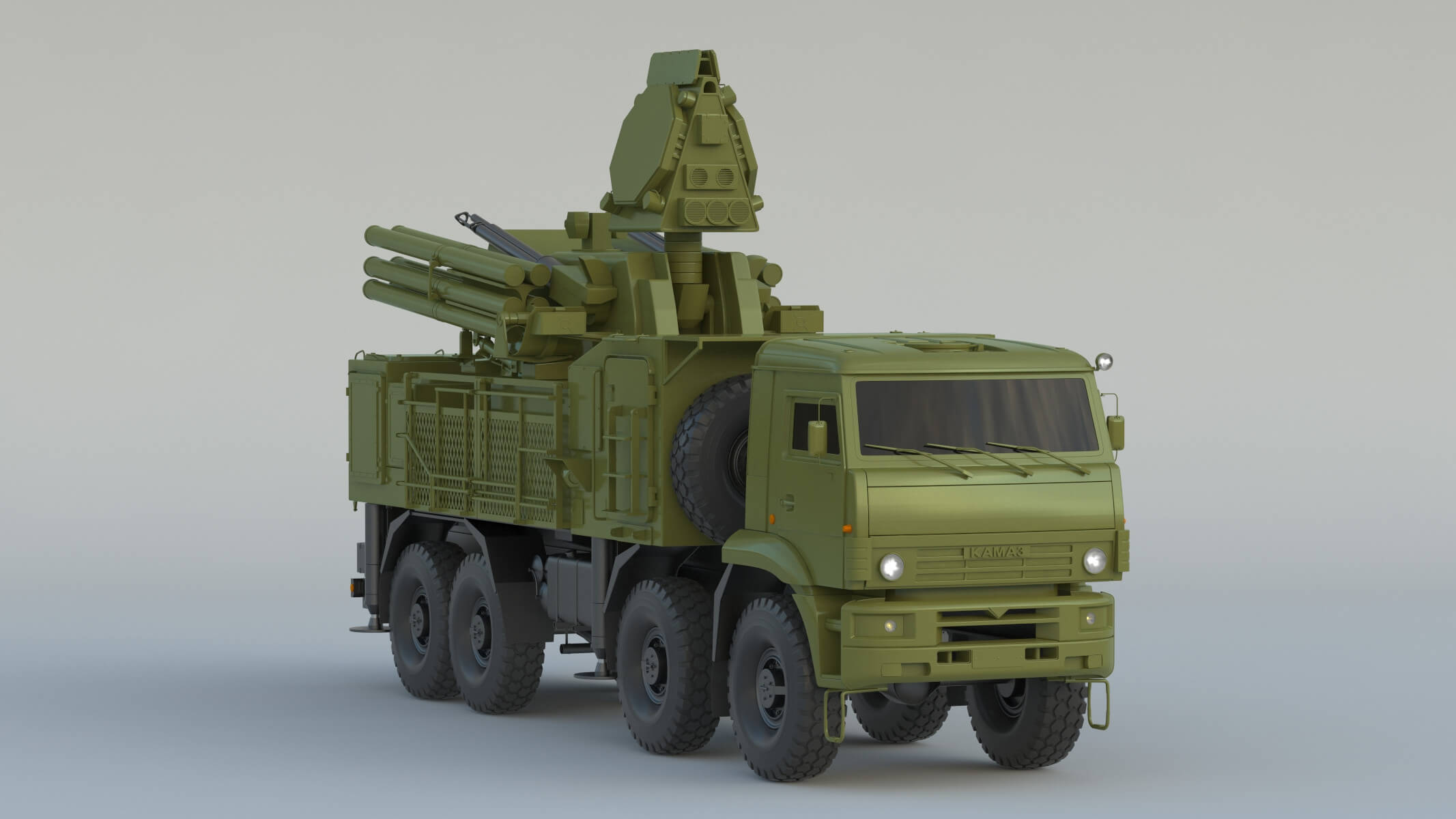 SA 22 Pantsir S1 - 3D Model by frezzy