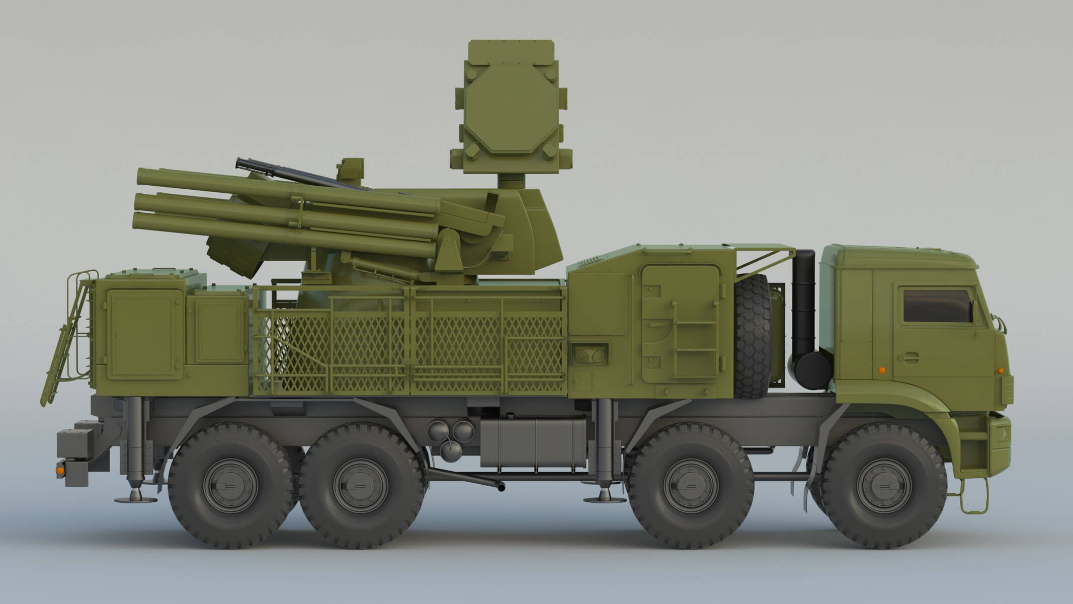 SA 22 Pantsir S1 - 3D Model by frezzy