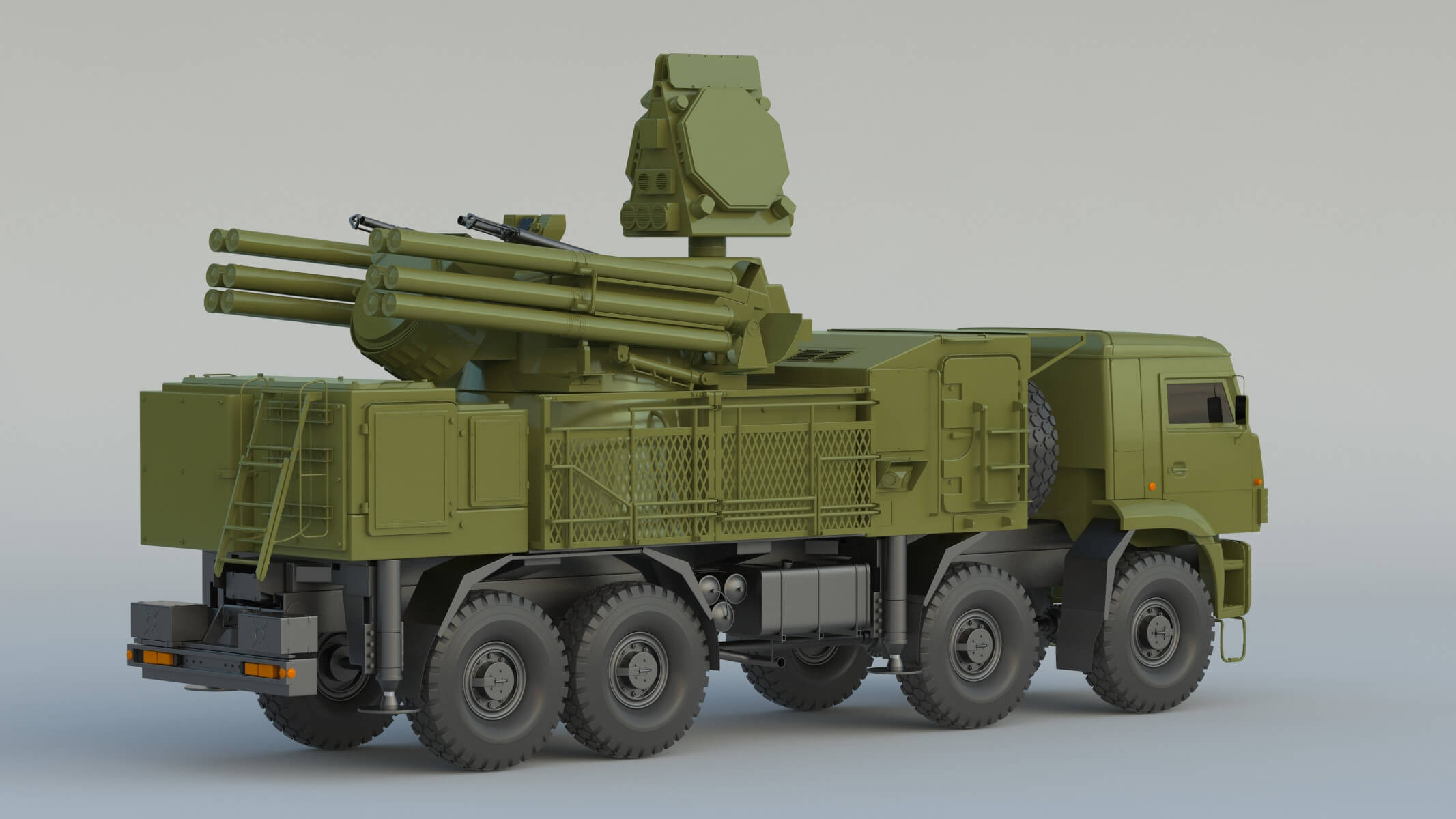SA 22 Pantsir S1 - 3D Model by frezzy
