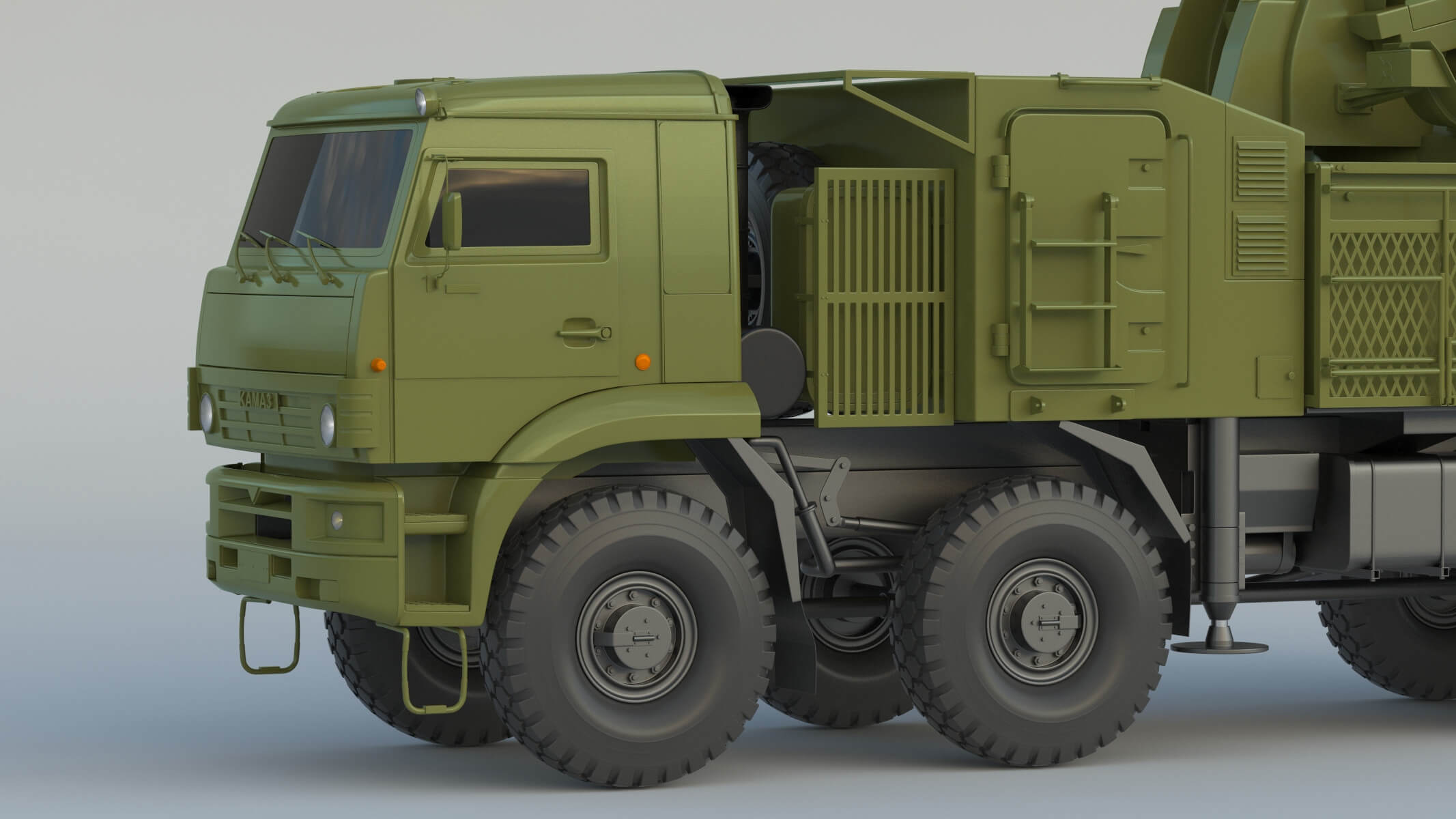 SA 22 Pantsir S1 - 3D Model by frezzy