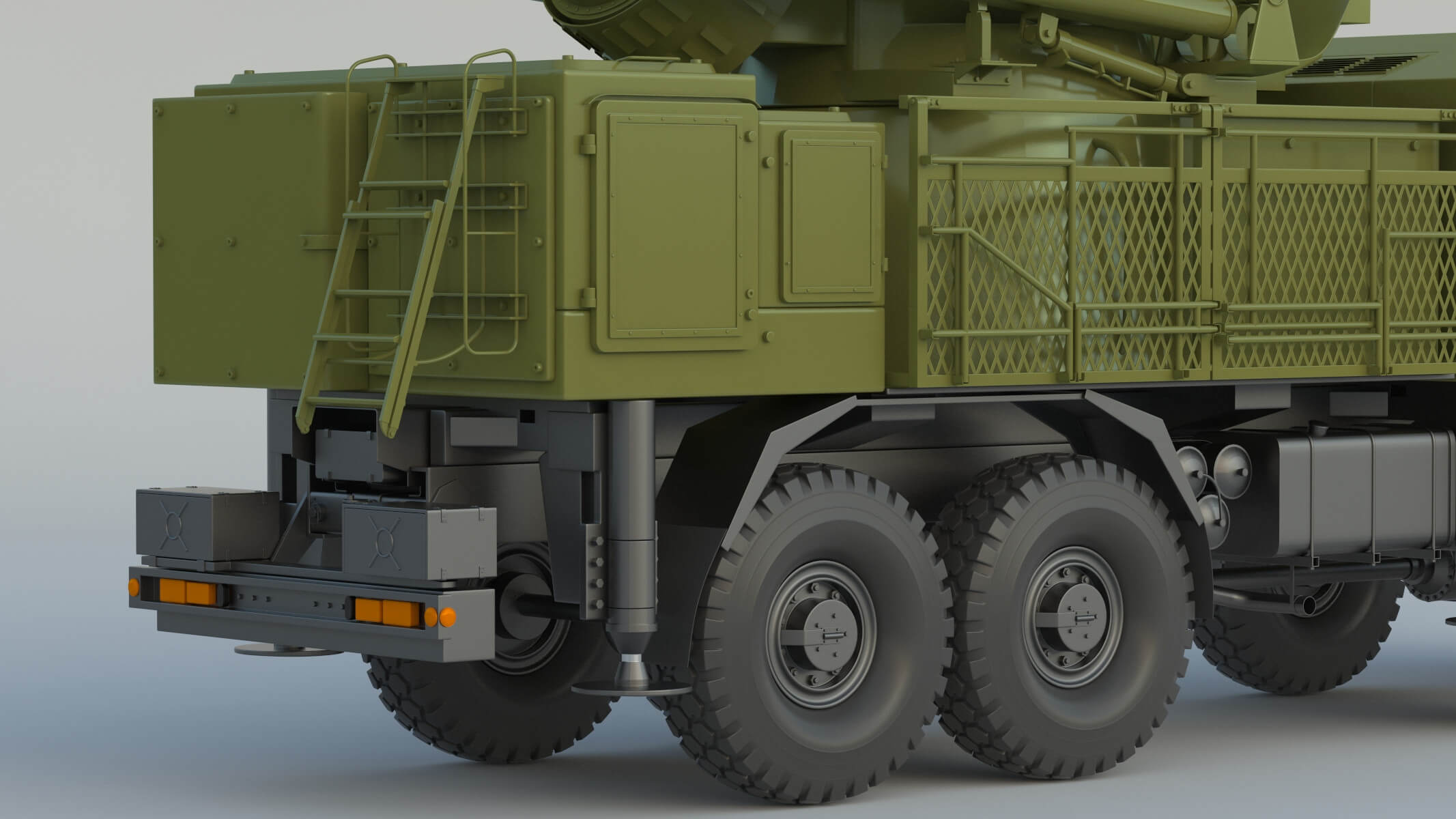 SA 22 Pantsir S1 - 3D Model by frezzy