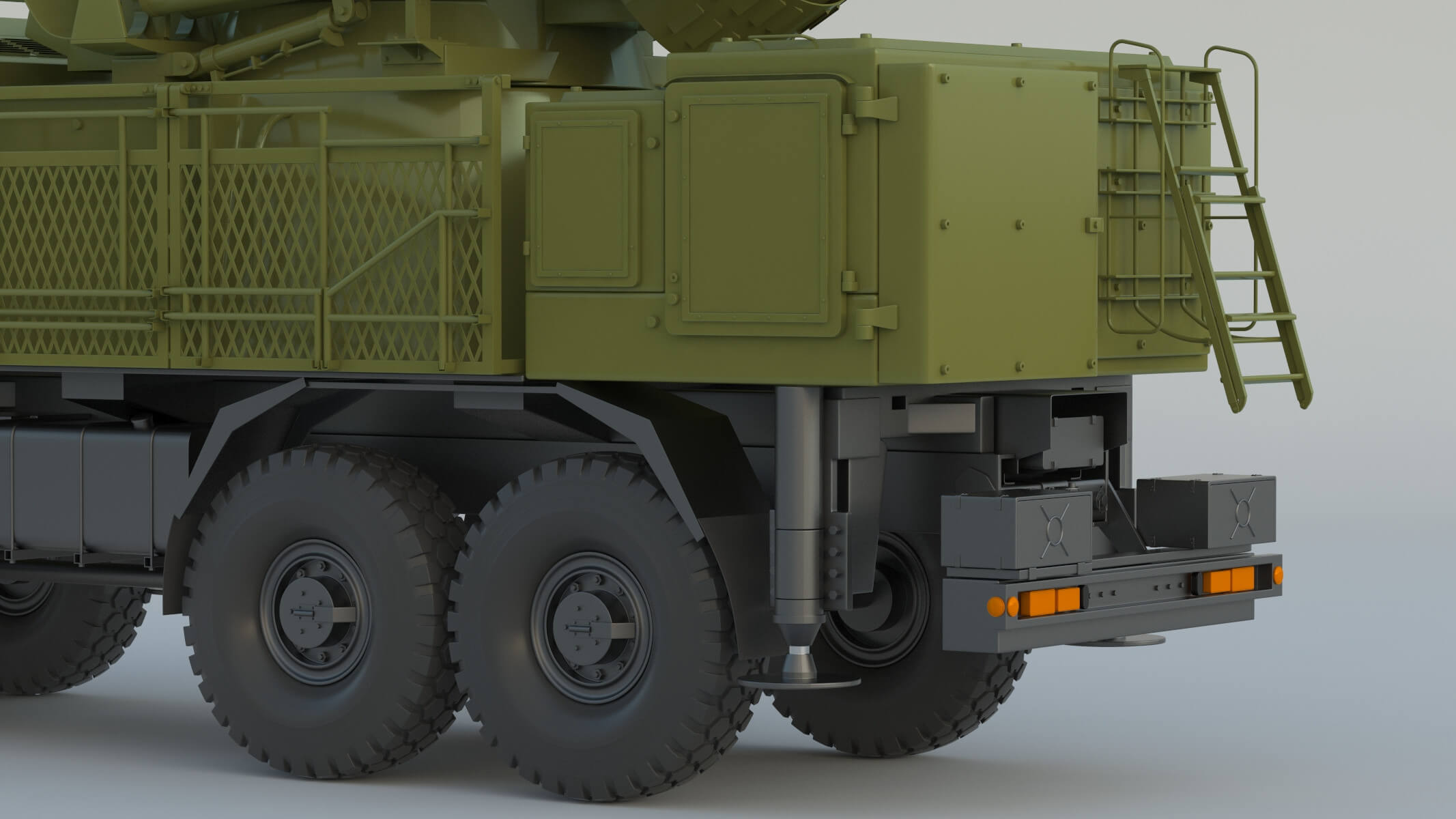 SA 22 Pantsir S1 - 3D Model by frezzy
