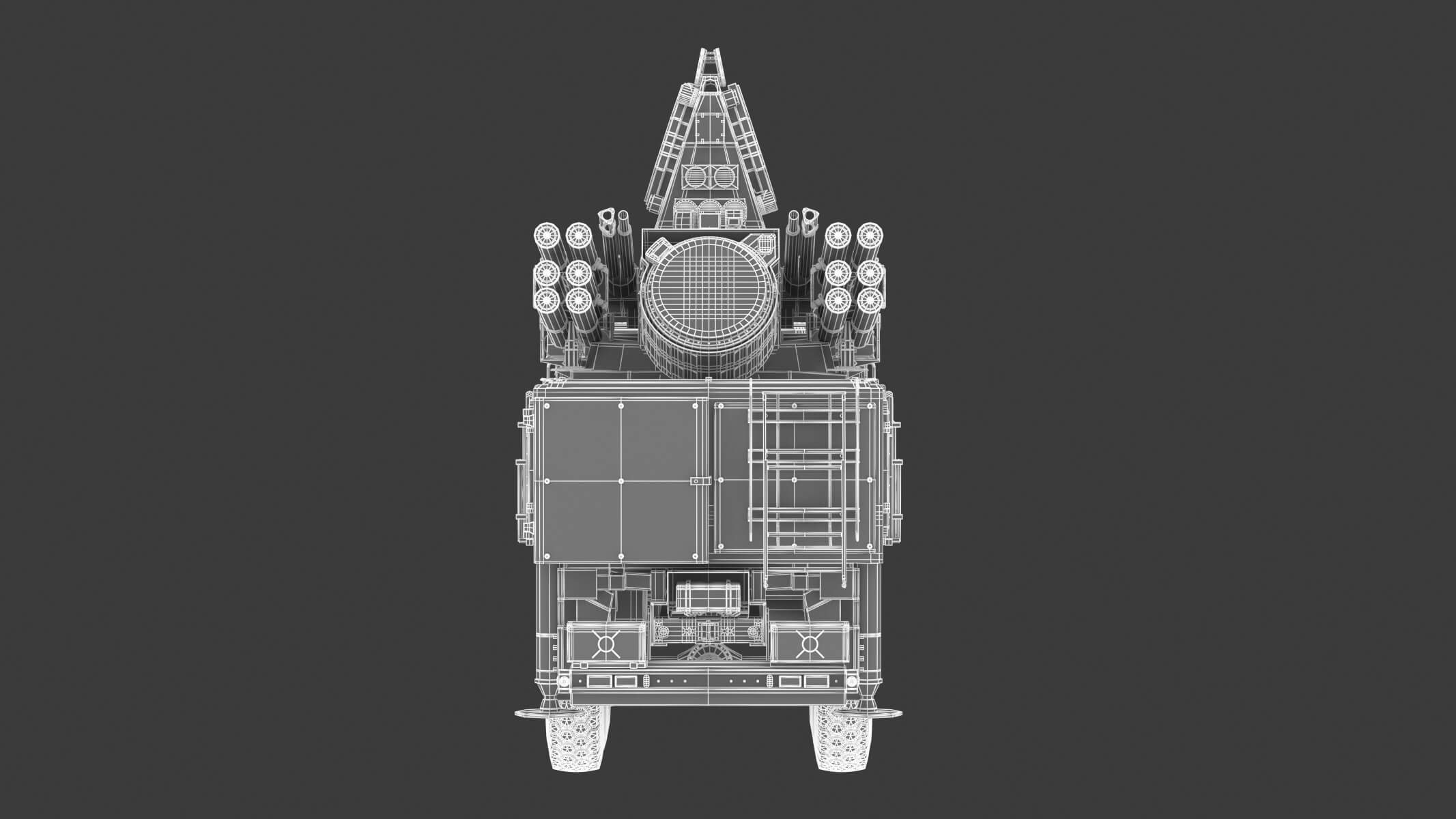 SA 22 Pantsir S1 - 3D Model by frezzy