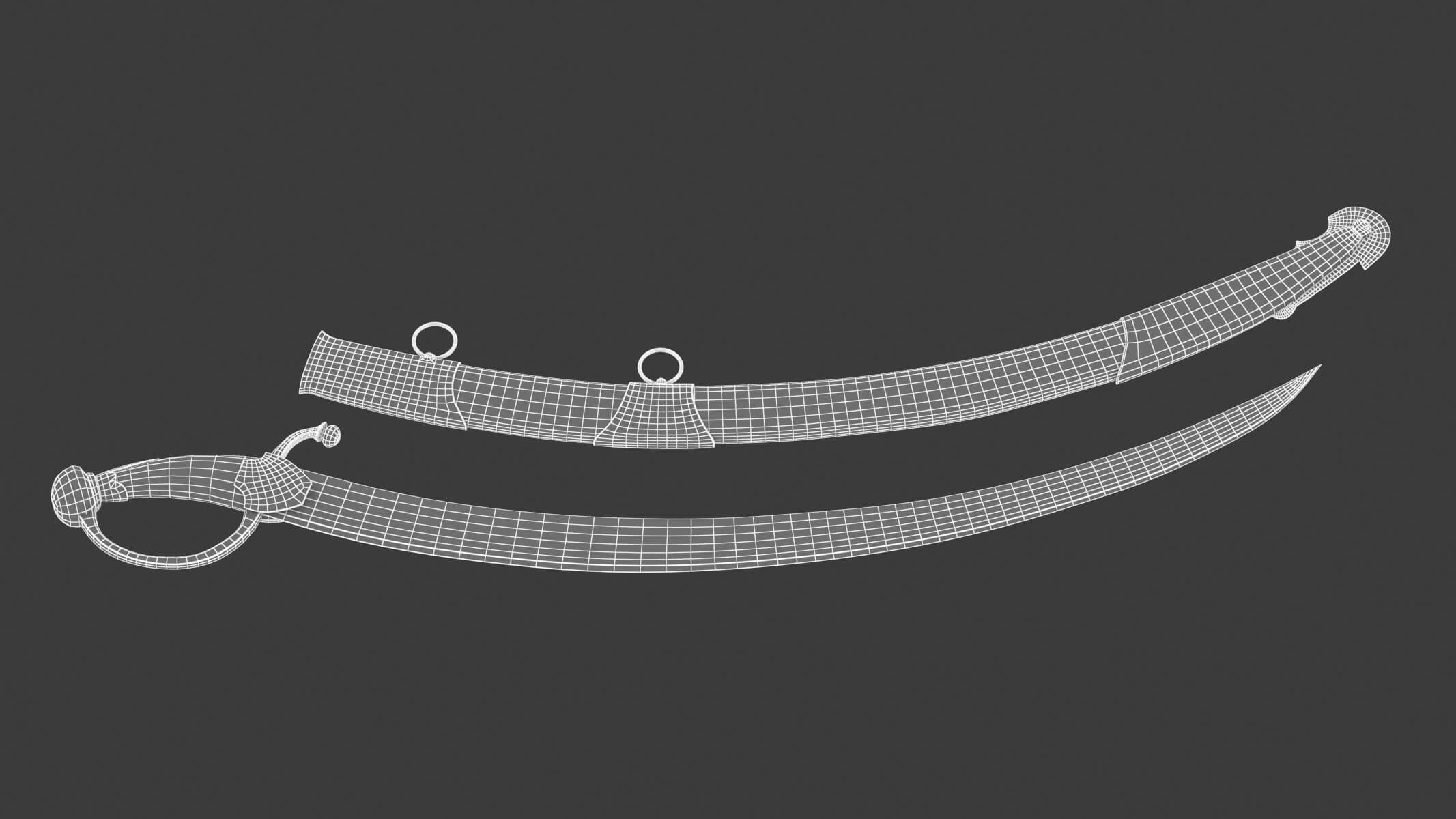 Saber - 3D Model by frezzy