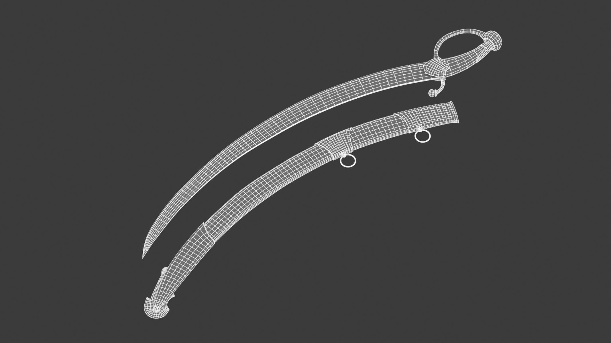 Saber - 3D Model by frezzy