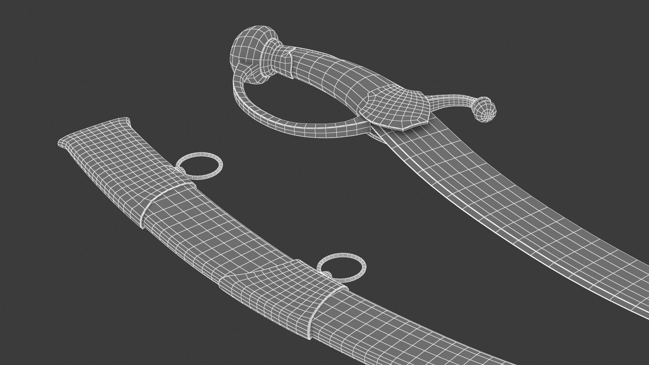 Saber - 3D Model by frezzy