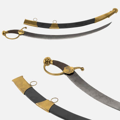 Saber - 3D Model by frezzy