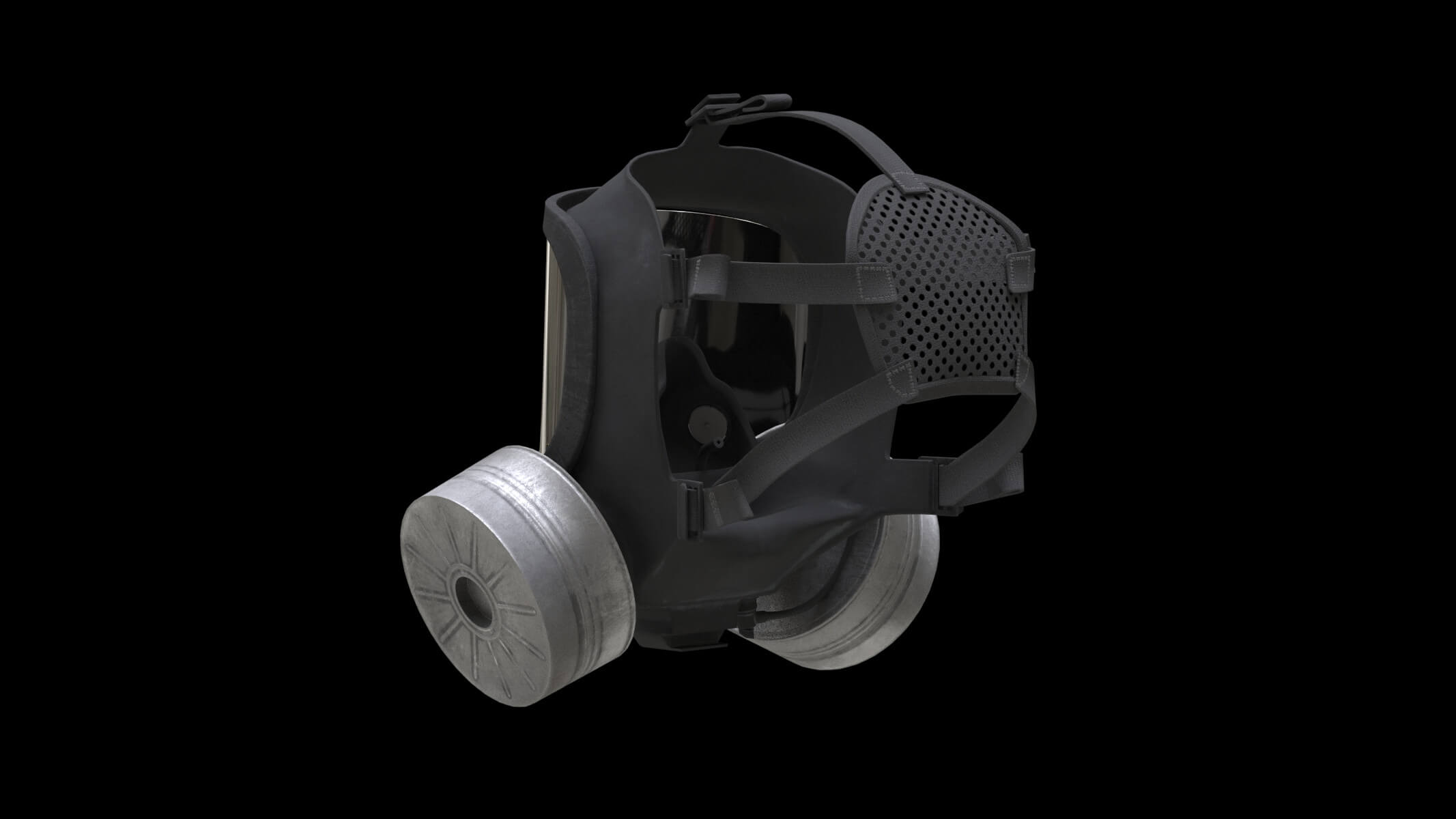 Safety Gas Mask - 3D Model by frezzy