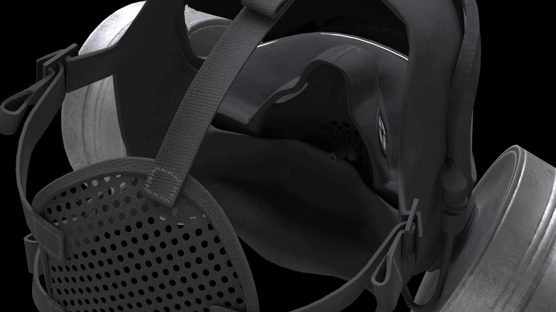Safety Gas Mask - 3D Model by frezzy