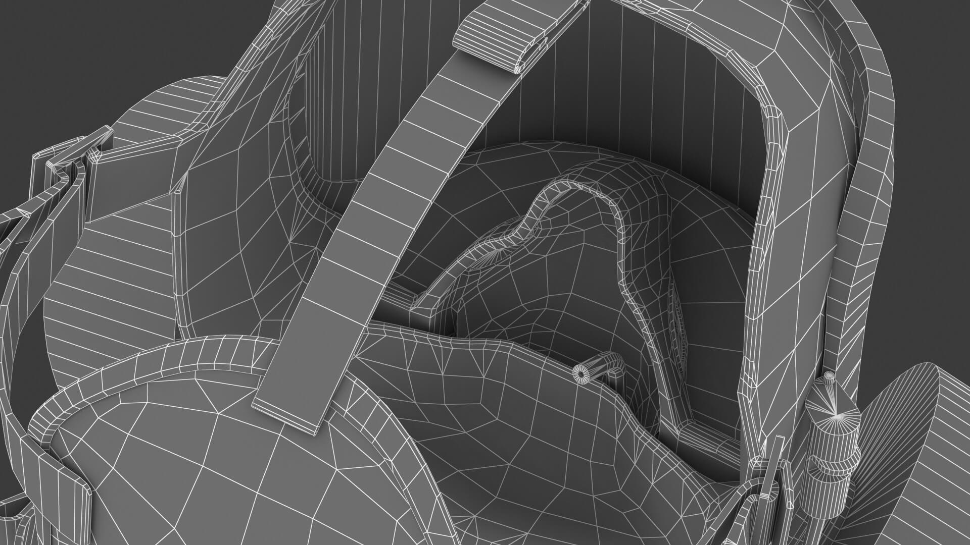 Safety Gas Mask - 3D Model by frezzy