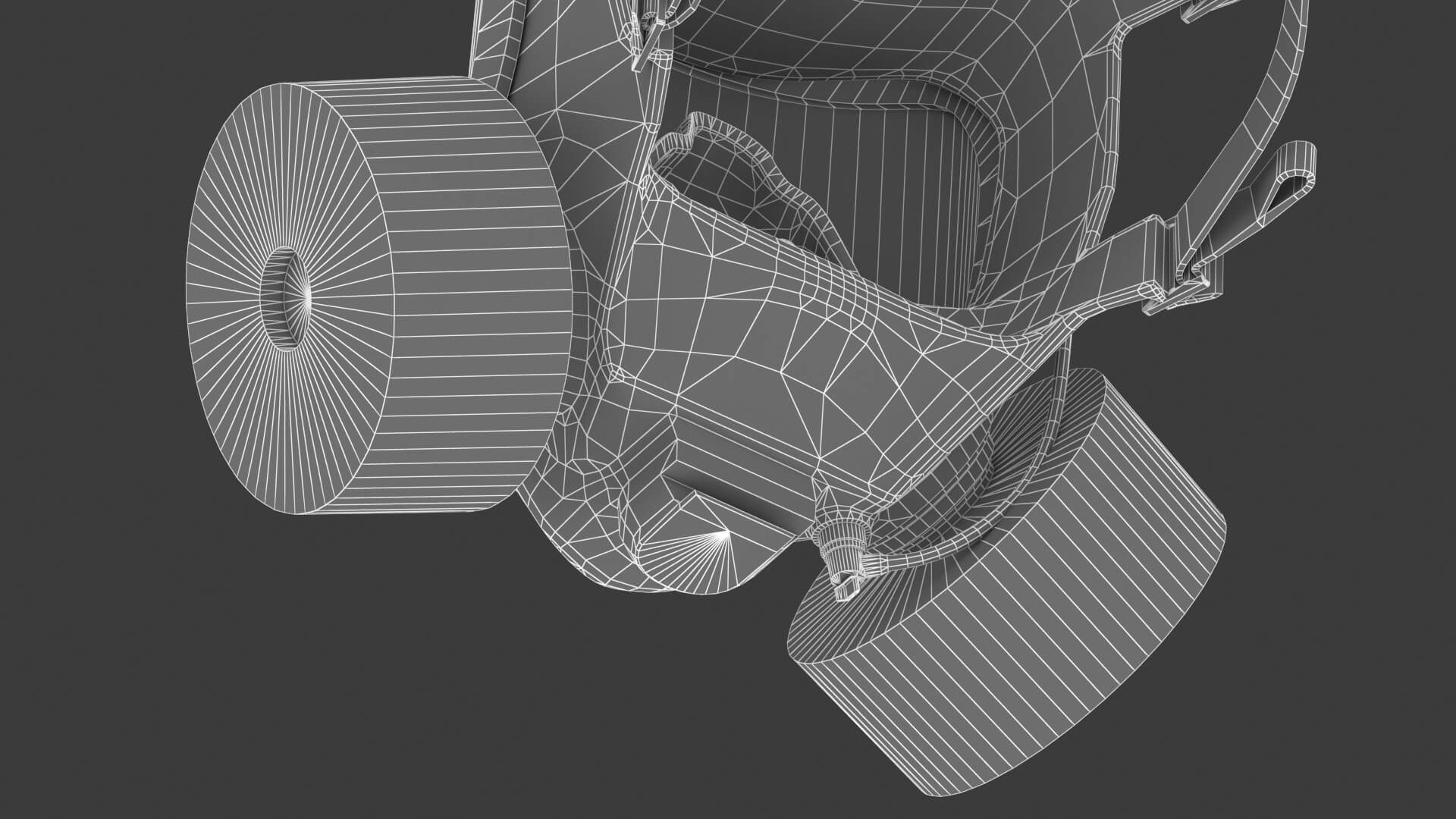 Safety Gas Mask - 3D Model by frezzy