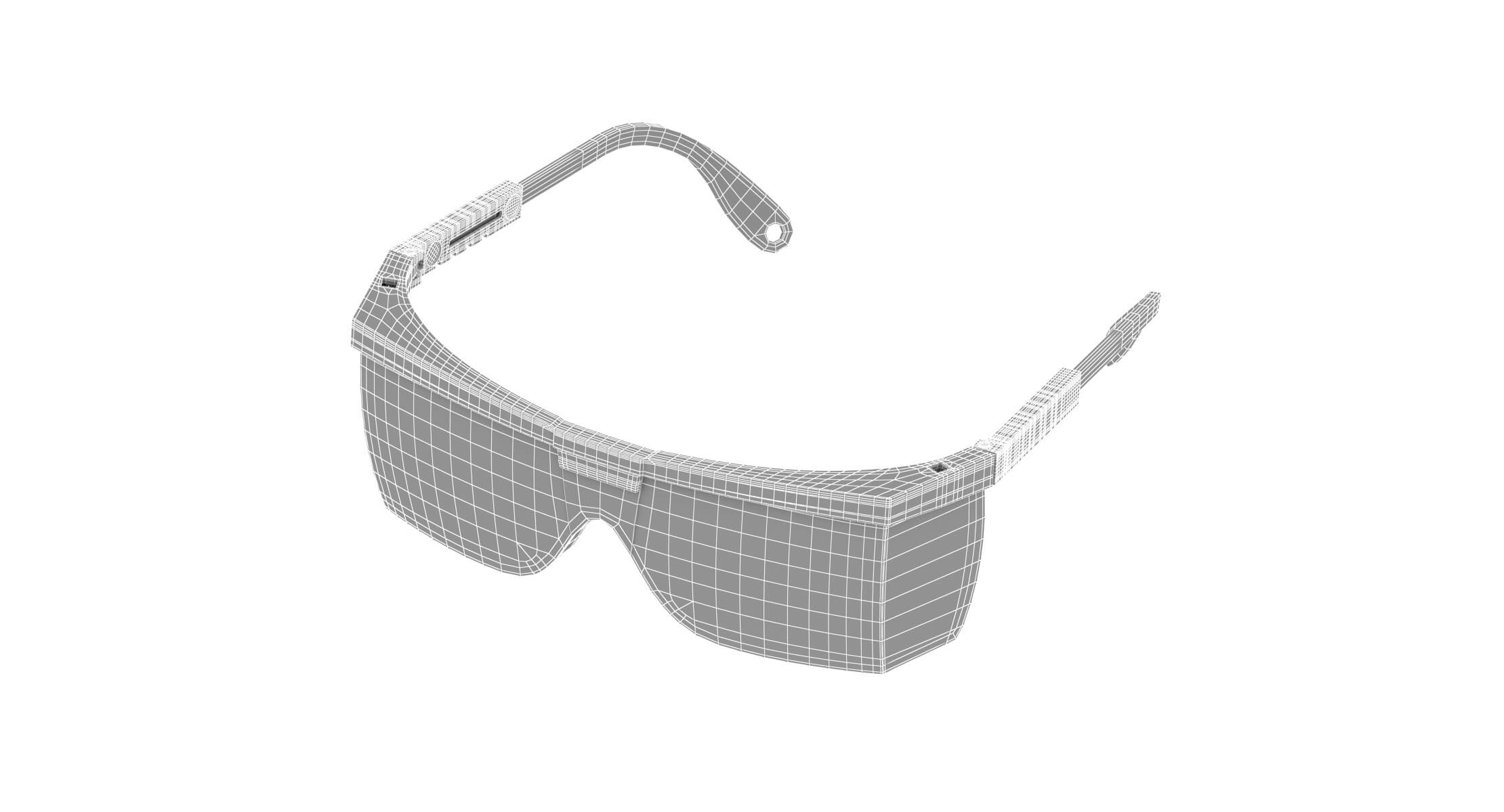 Safety Glasses - 3D Model by frezzy