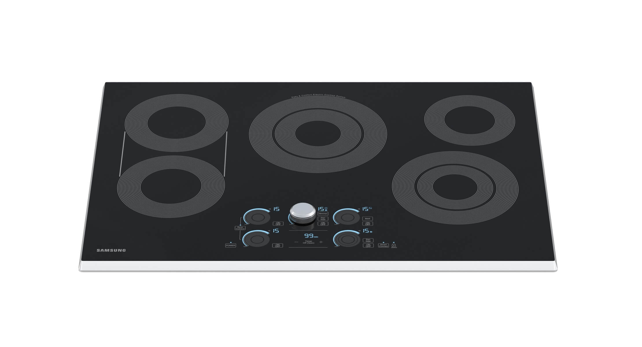 Samsung 30 Inch Electric Cooktop With Sync Elements - 3D Model by frezzy