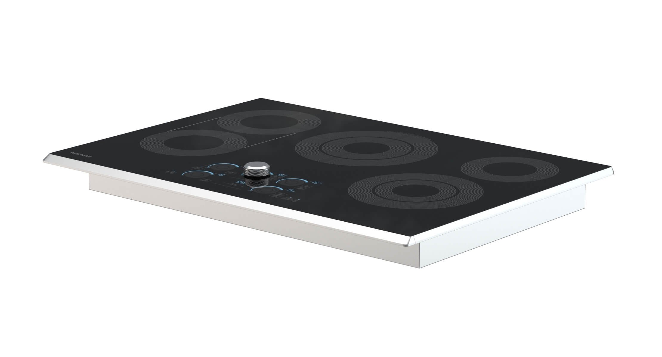 Samsung 30 Inch Electric Cooktop With Sync Elements - 3D Model by frezzy
