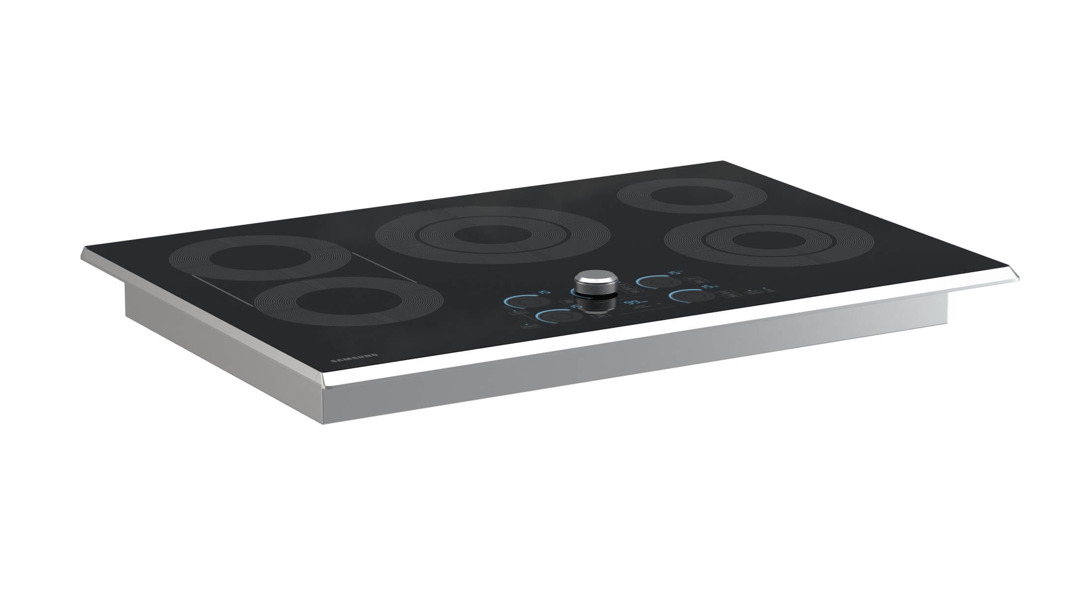 Samsung 30 Inch Electric Cooktop With Sync Elements - 3D Model by frezzy