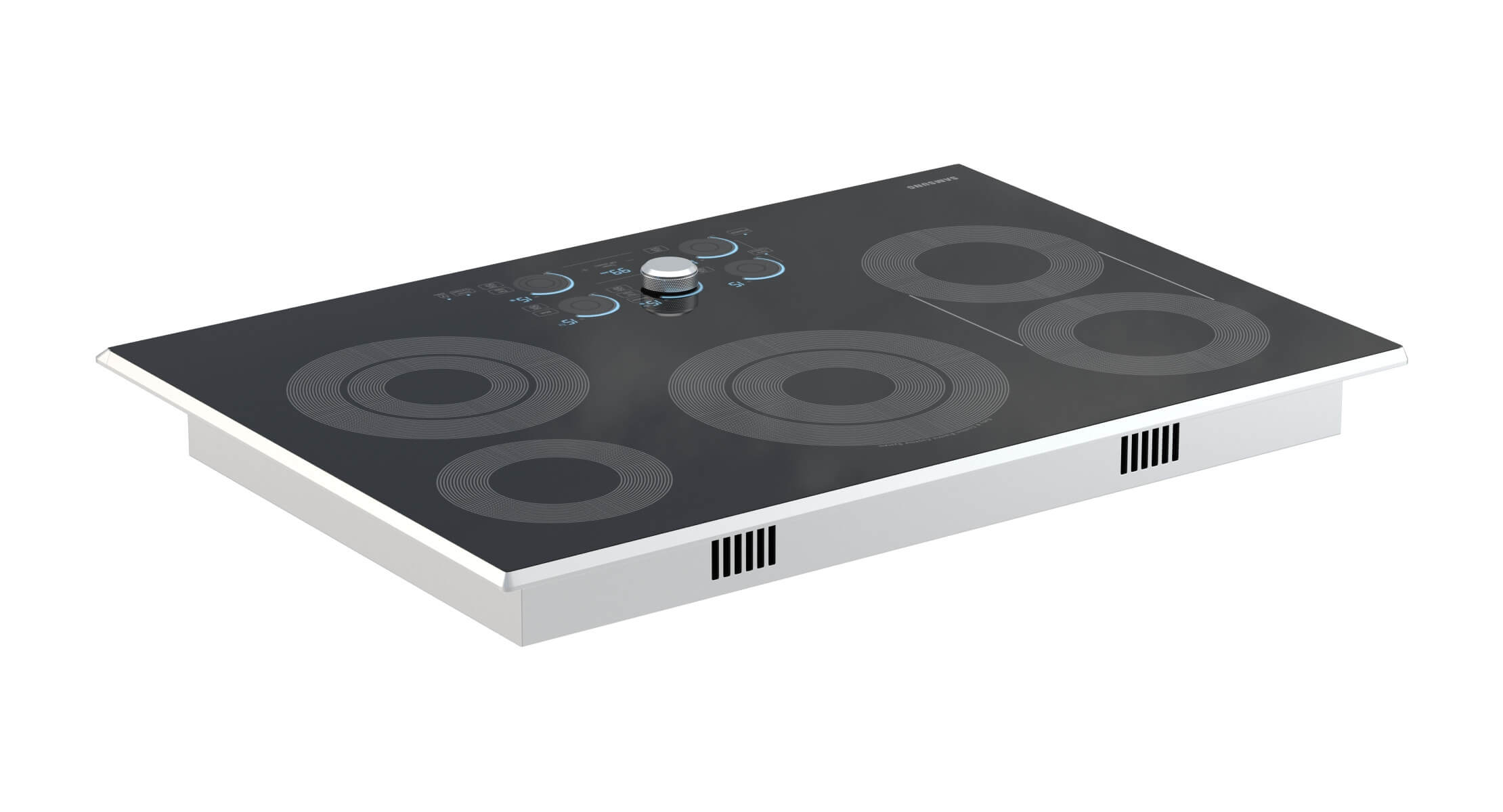 Samsung 30 Inch Electric Cooktop With Sync Elements - 3D Model by frezzy