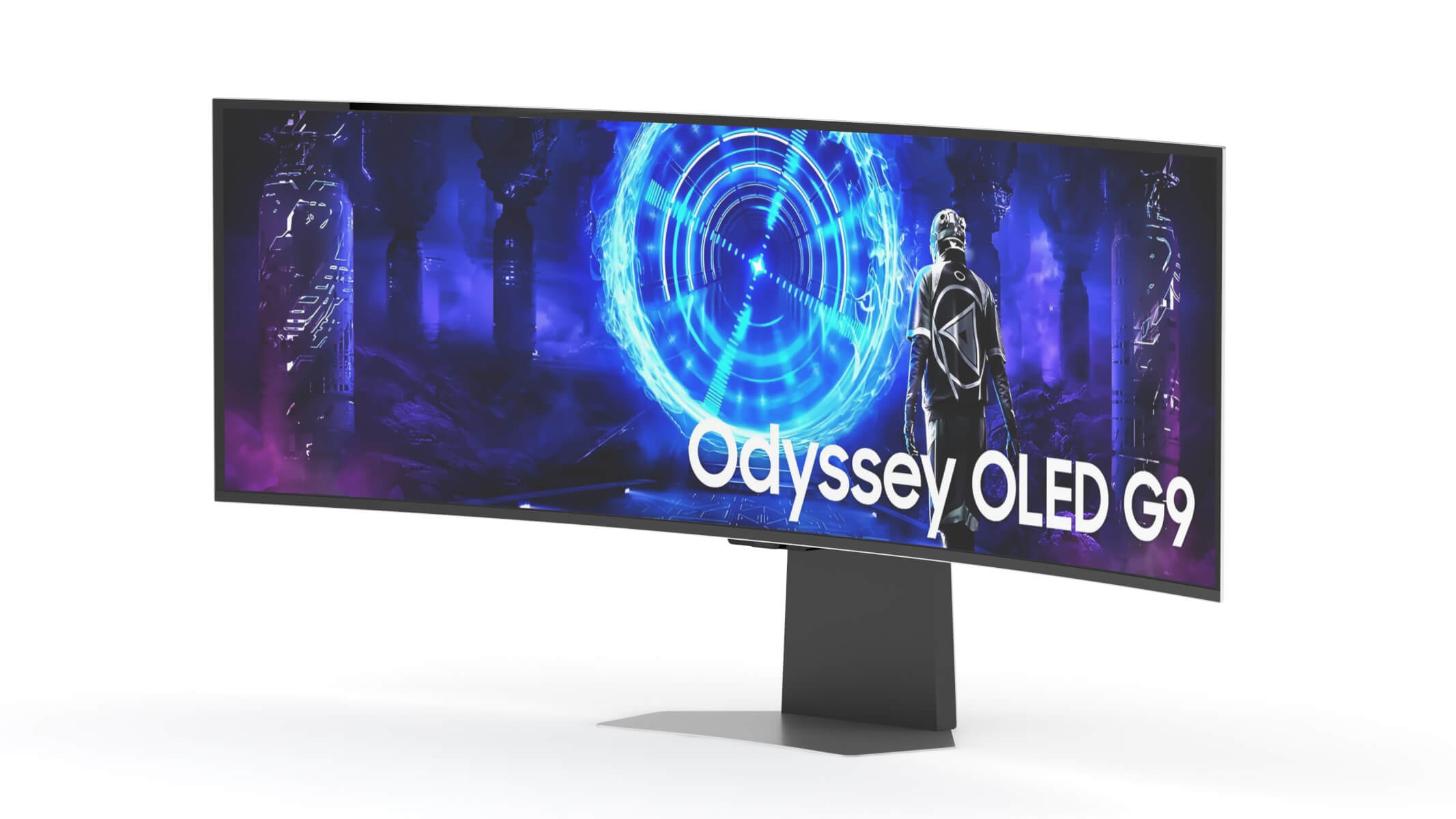 Samsung 49 Inches Odyssey OLED G9 G95Sd - 3D Model by frezzy