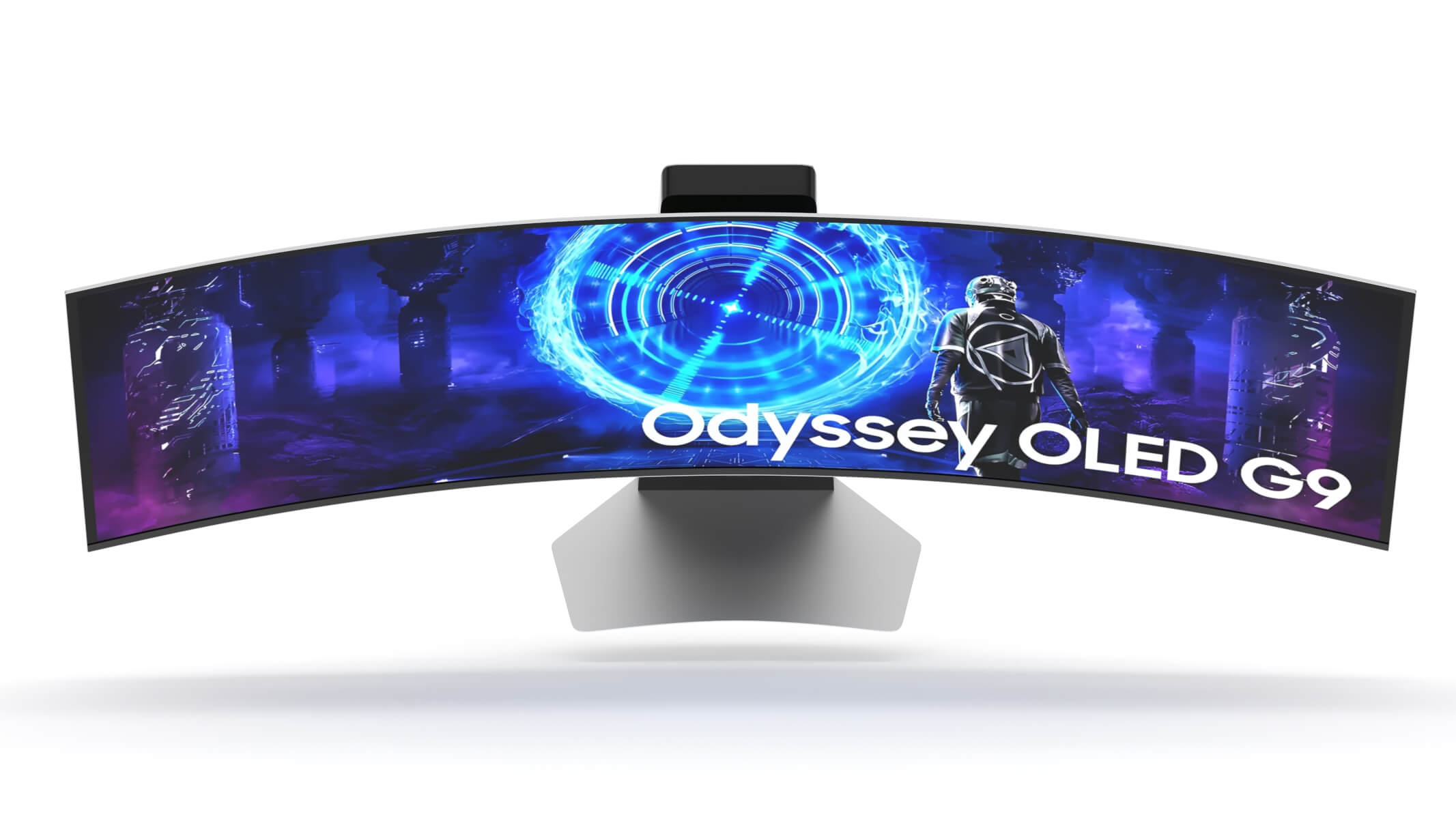 Samsung 49 Inches Odyssey OLED G9 G95Sd - 3D Model by frezzy