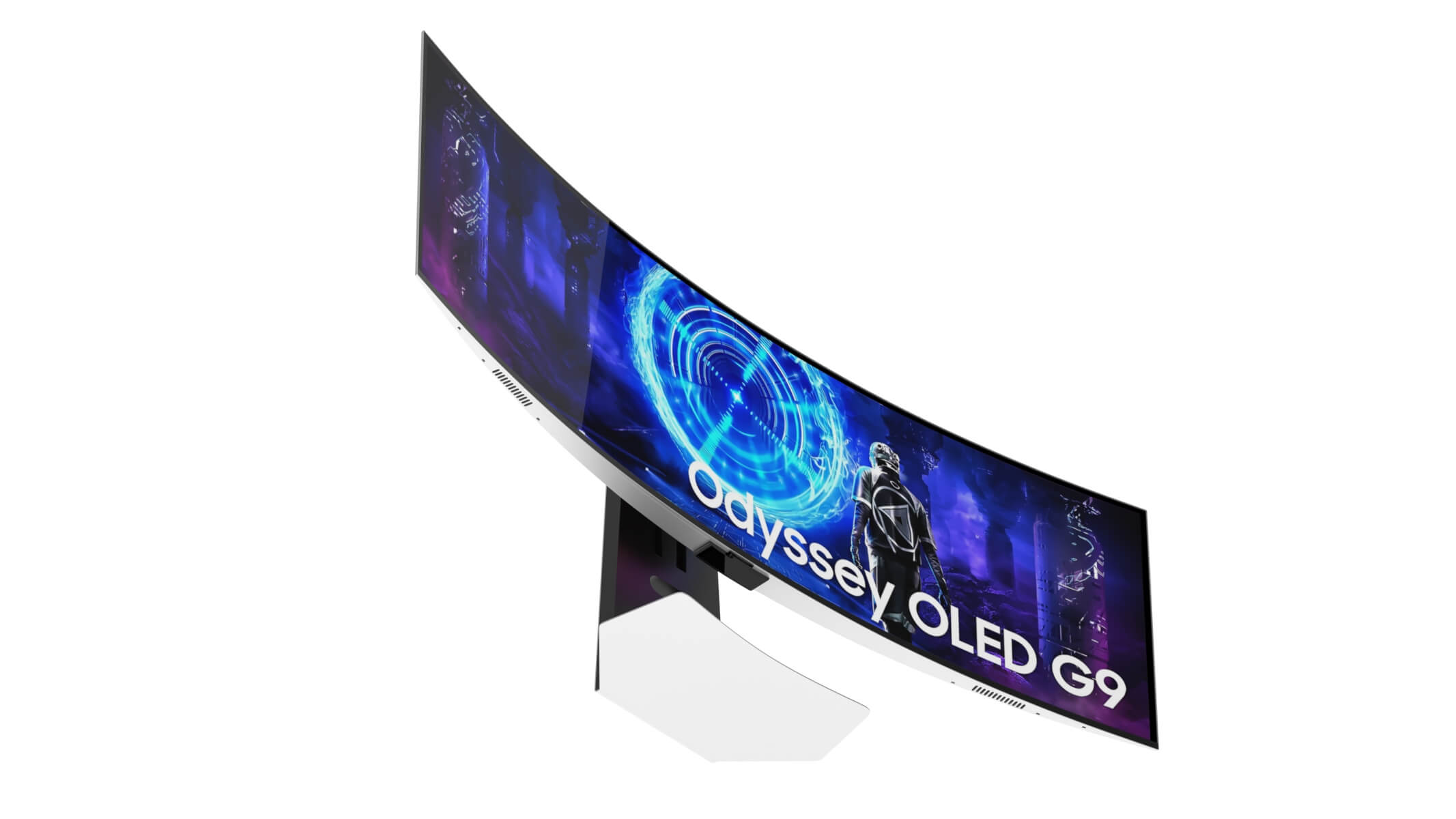 Samsung 49 Inches Odyssey OLED G9 G95Sd - 3D Model by frezzy