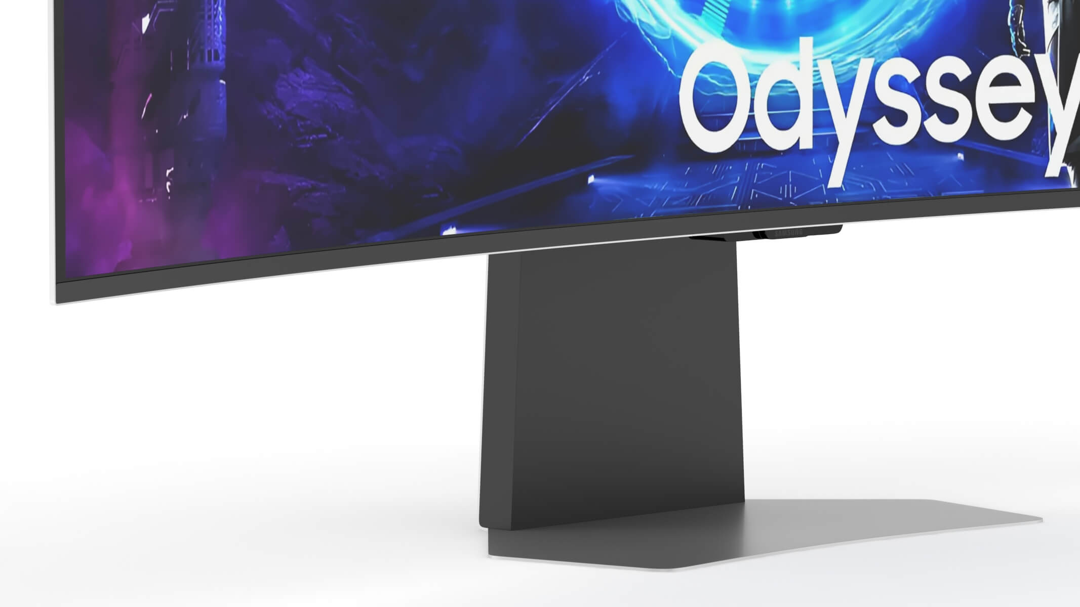 Samsung 49 Inches Odyssey OLED G9 G95Sd - 3D Model by frezzy