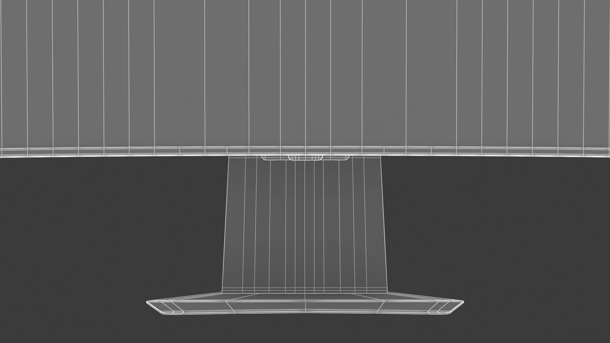 Samsung 49 Inches Odyssey OLED G9 G95Sd - 3D Model by frezzy