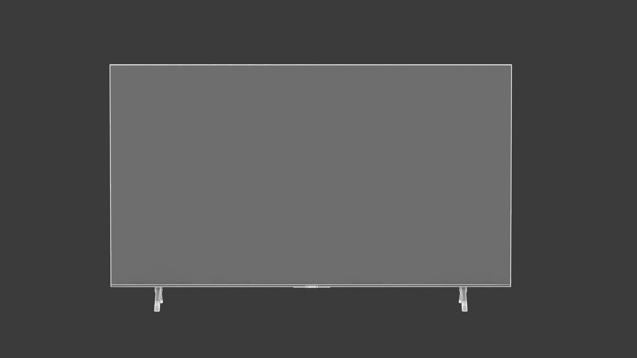 Samsung 55 Inches Class Tu690T Crystal UHD 4K Smart TV - 3D Model by frezzy