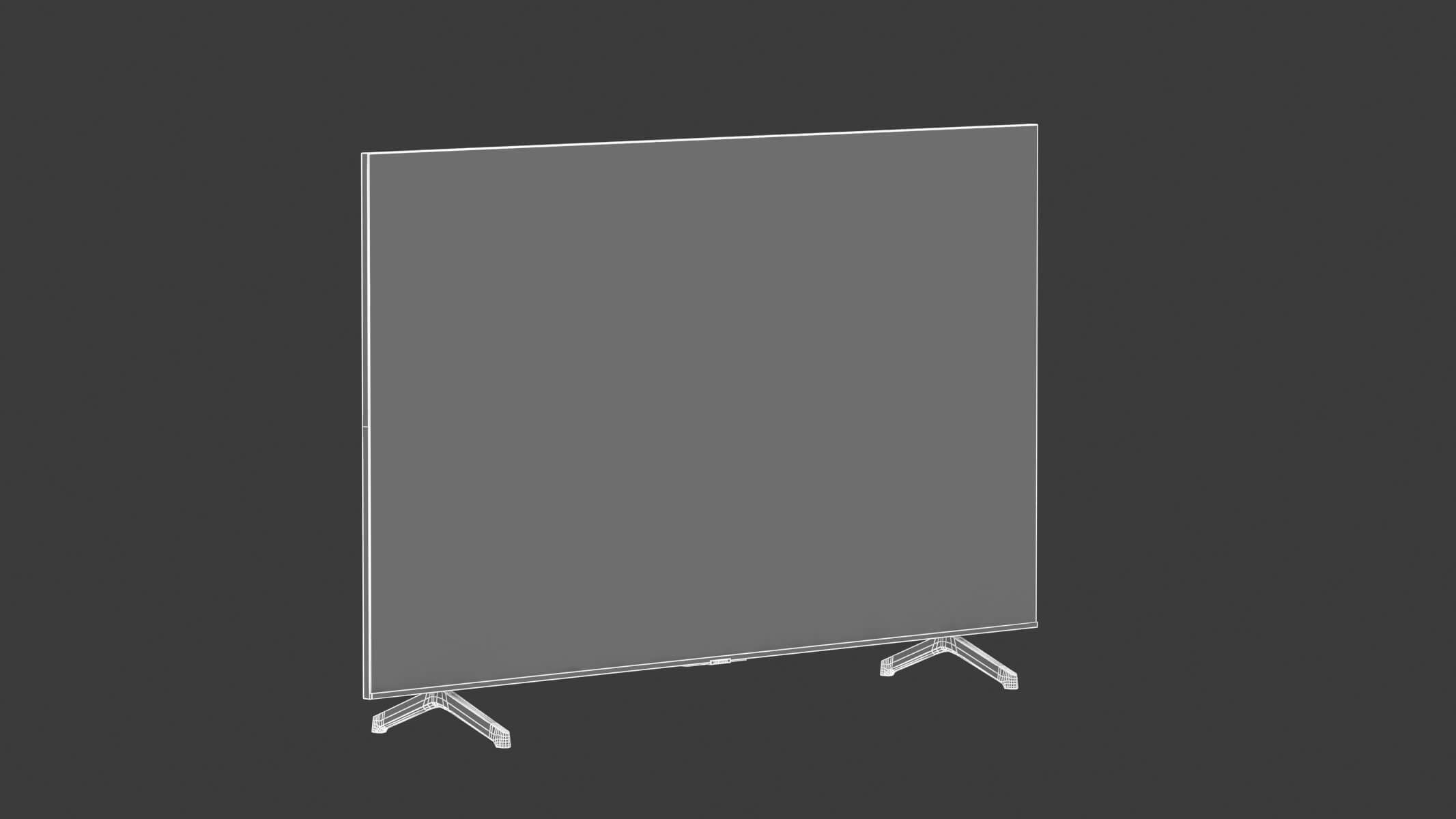 Samsung 55 Inches Class Tu690T Crystal UHD 4K Smart TV - 3D Model by frezzy