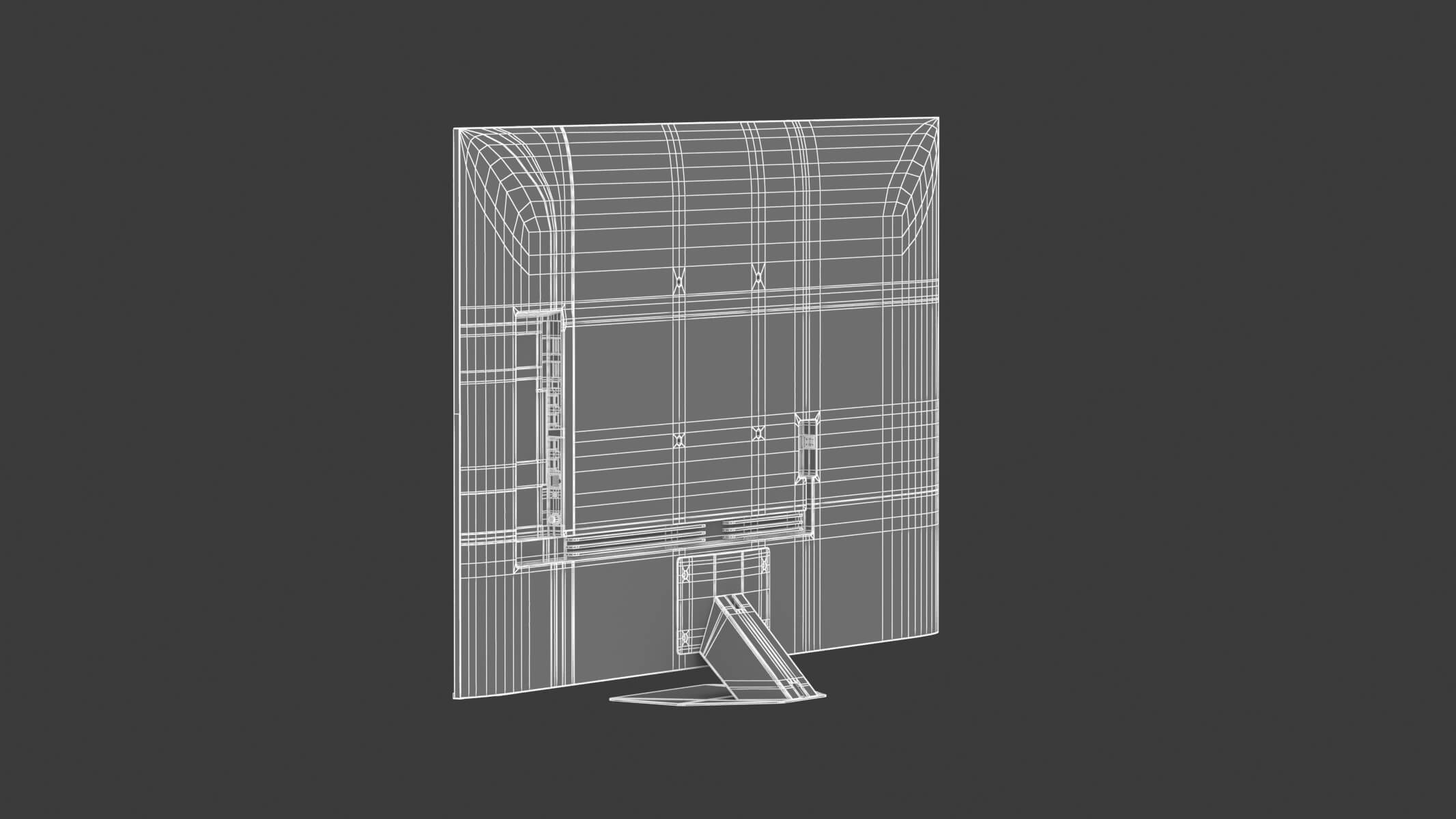 Samsung 98 Inches Class QLED 4K Q80C - 3D Model by frezzy