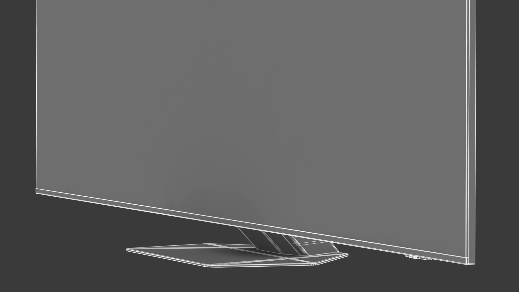 Samsung 98 Inches Class QLED 4K Q80C - 3D Model by frezzy