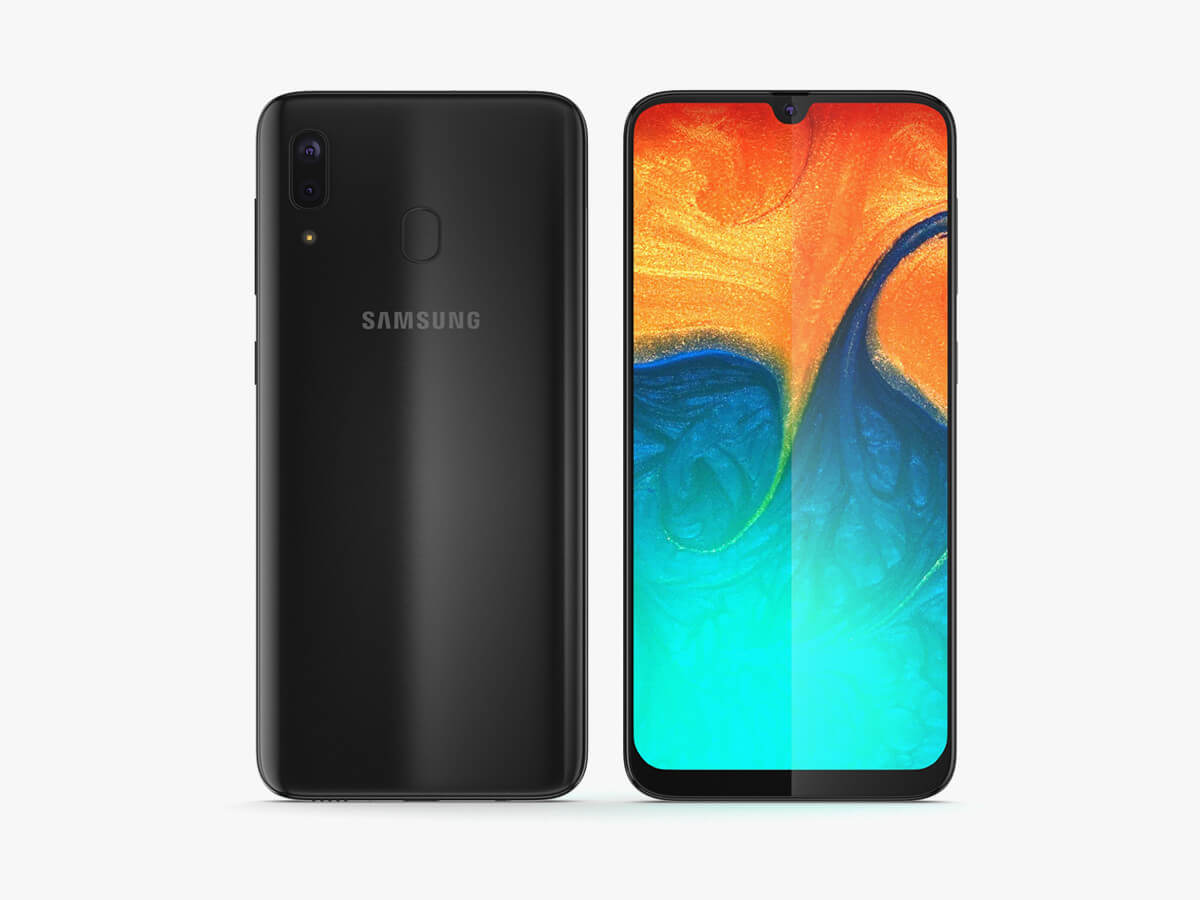 Samsung Galaxy A30 - 3D Model by frezzy
