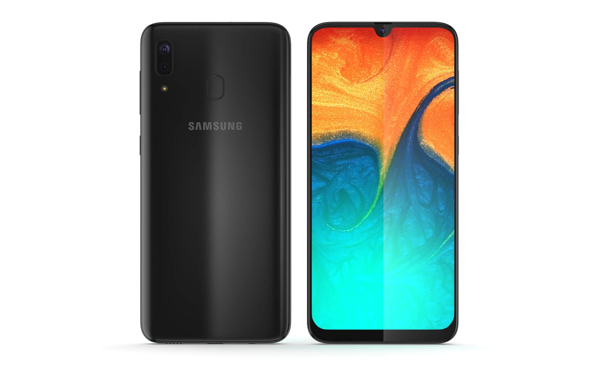 Samsung Galaxy A30 - 3D Model by frezzy