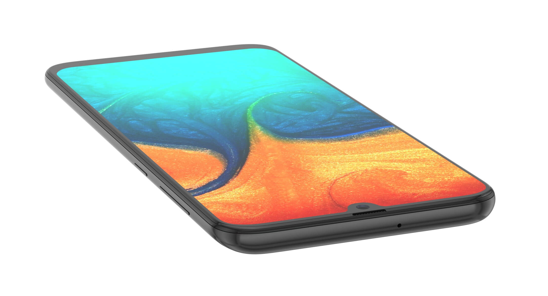 Samsung Galaxy A30 - 3D Model by frezzy