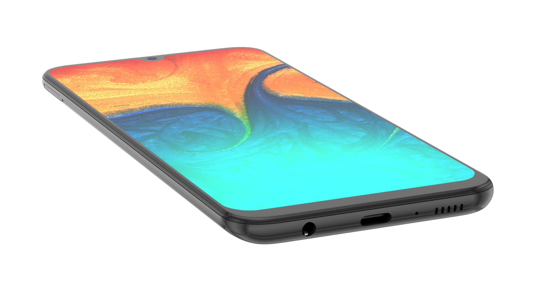 Samsung Galaxy A30 - 3D Model by frezzy