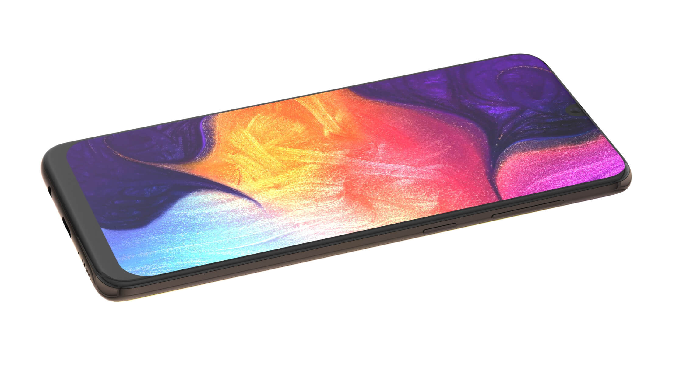 Samsung Galaxy A50 - 3D Model by frezzy