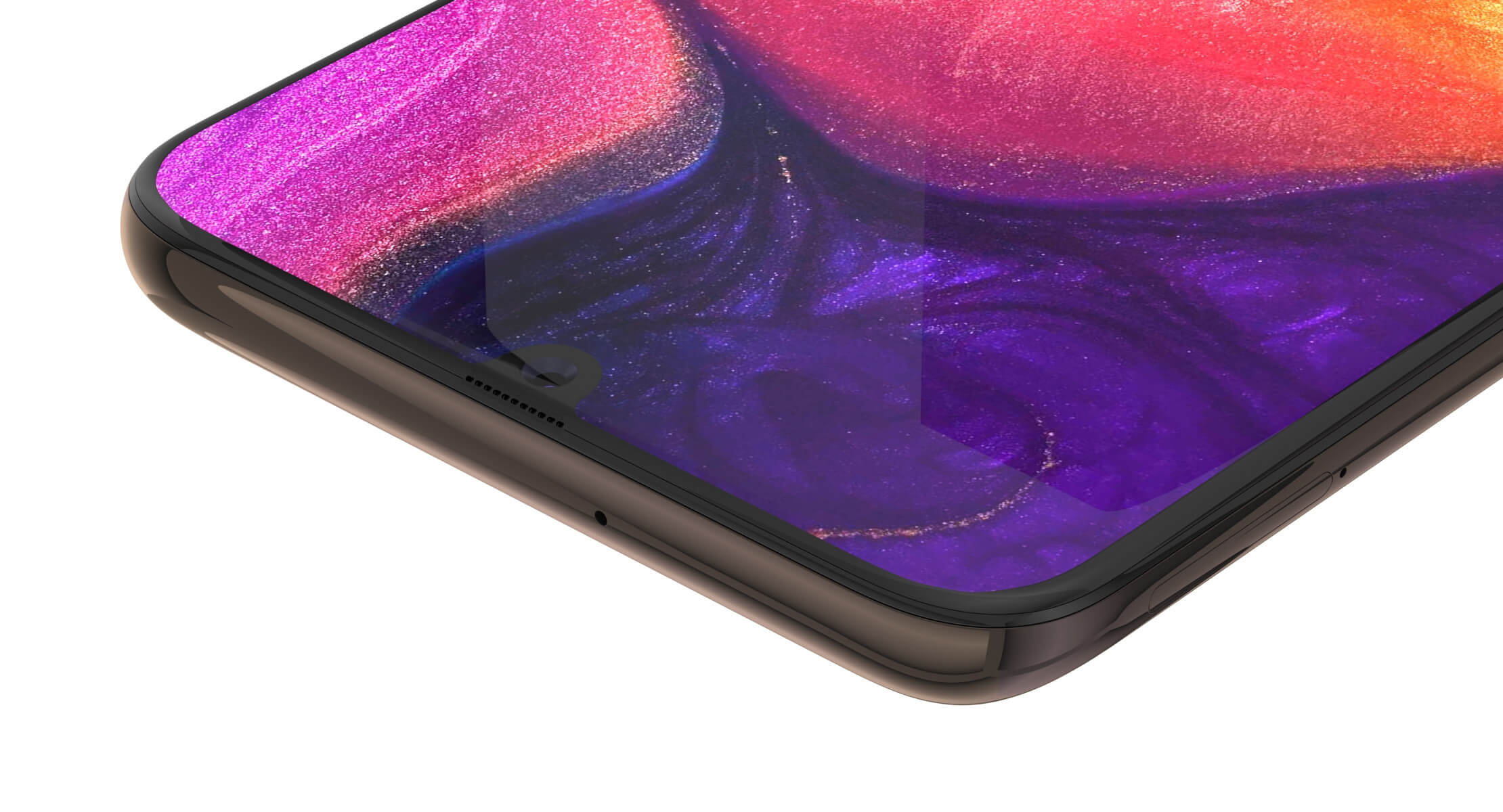 Samsung Galaxy A50 - 3D Model by frezzy