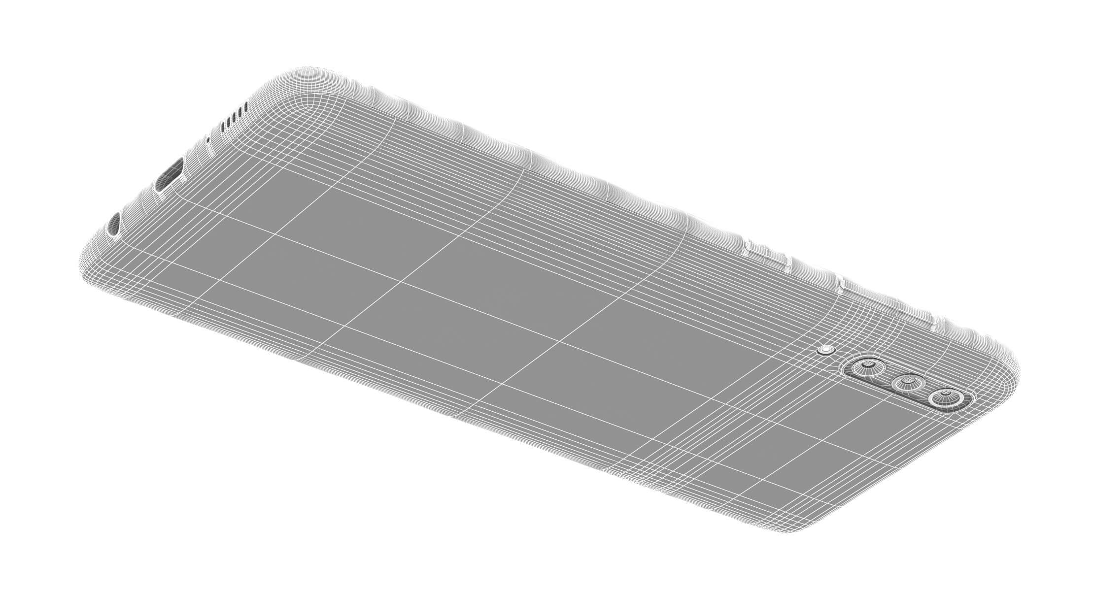 Samsung Galaxy A50 - 3D Model by frezzy